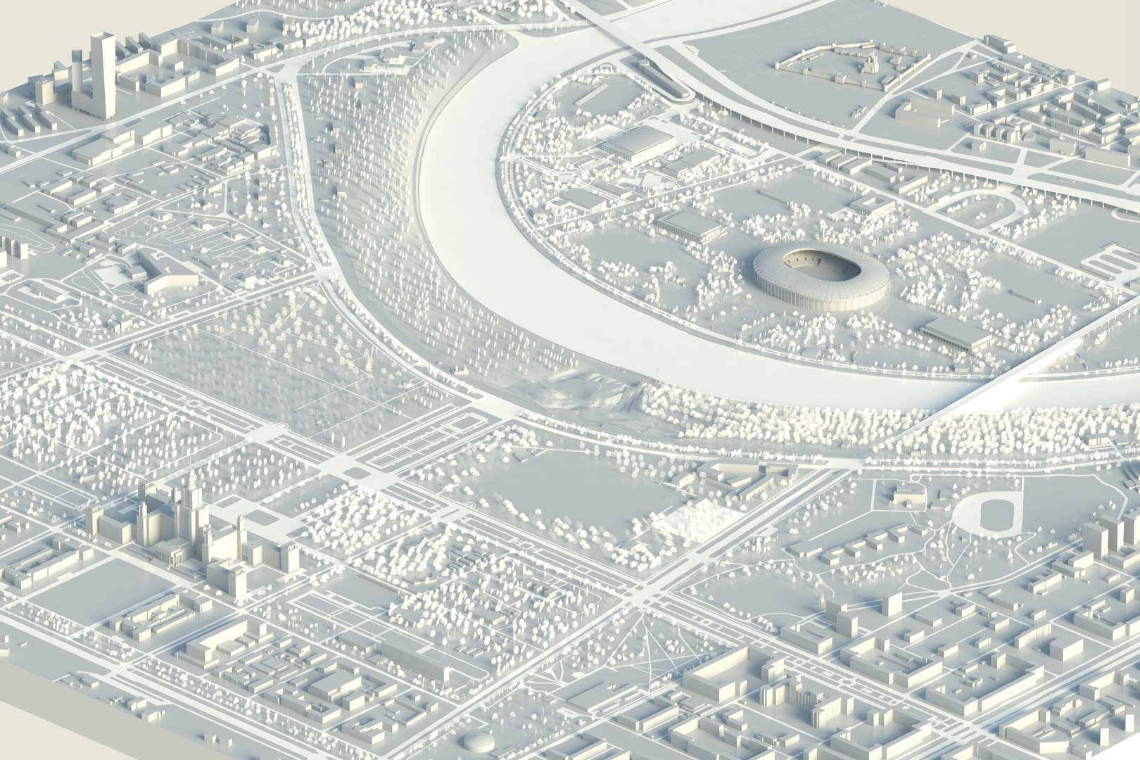 3D Moscow City Model - TurboSquid 1345181