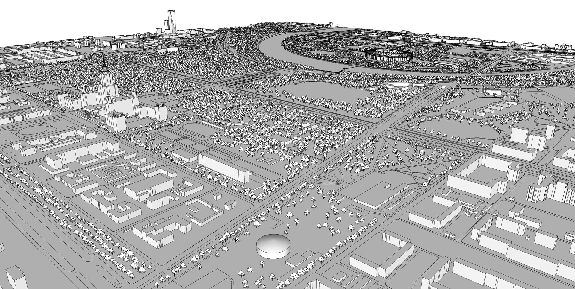 3D Moscow City Model - TurboSquid 1345181