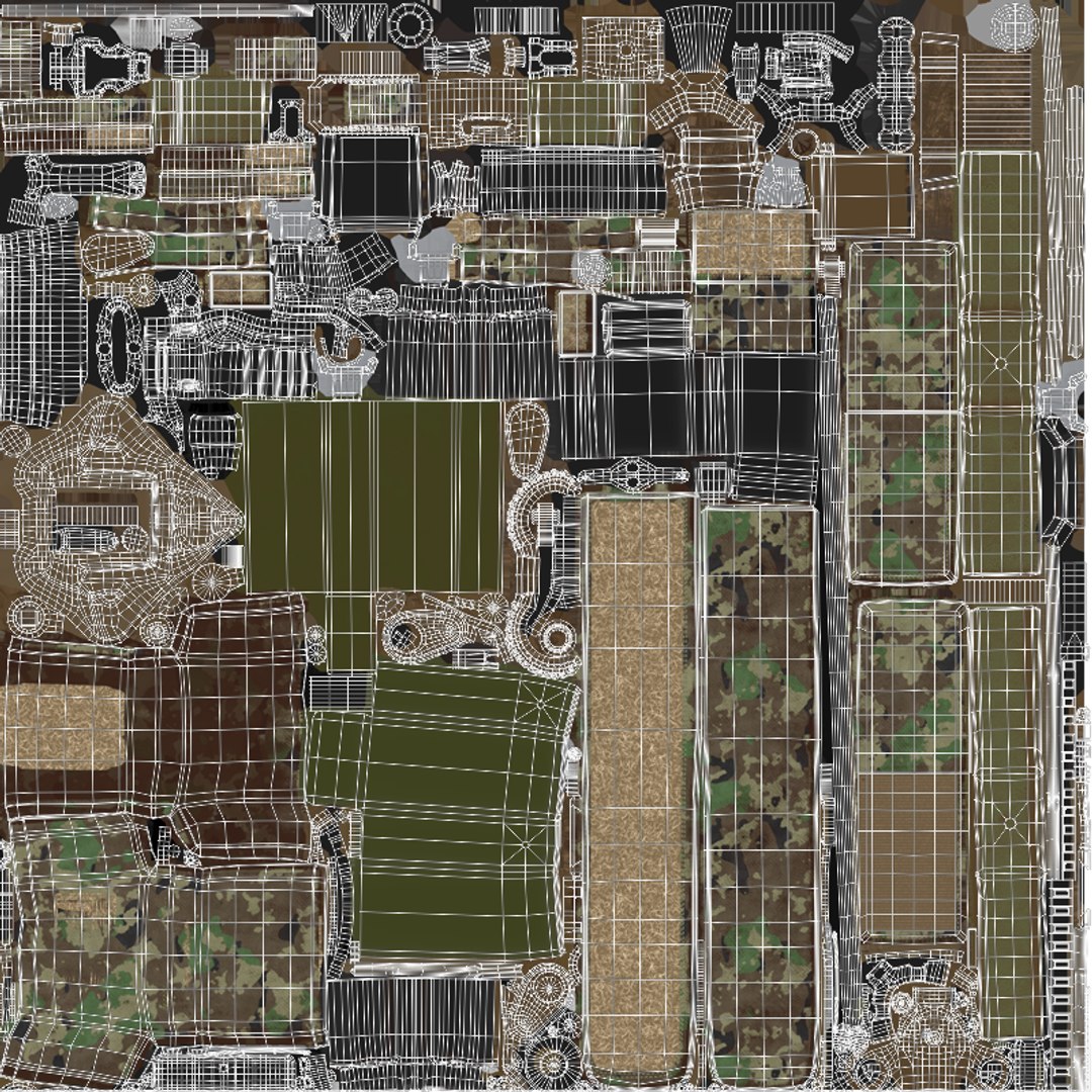 Helmet With Night Vision Goggles And Ear Protection 3D Model ...