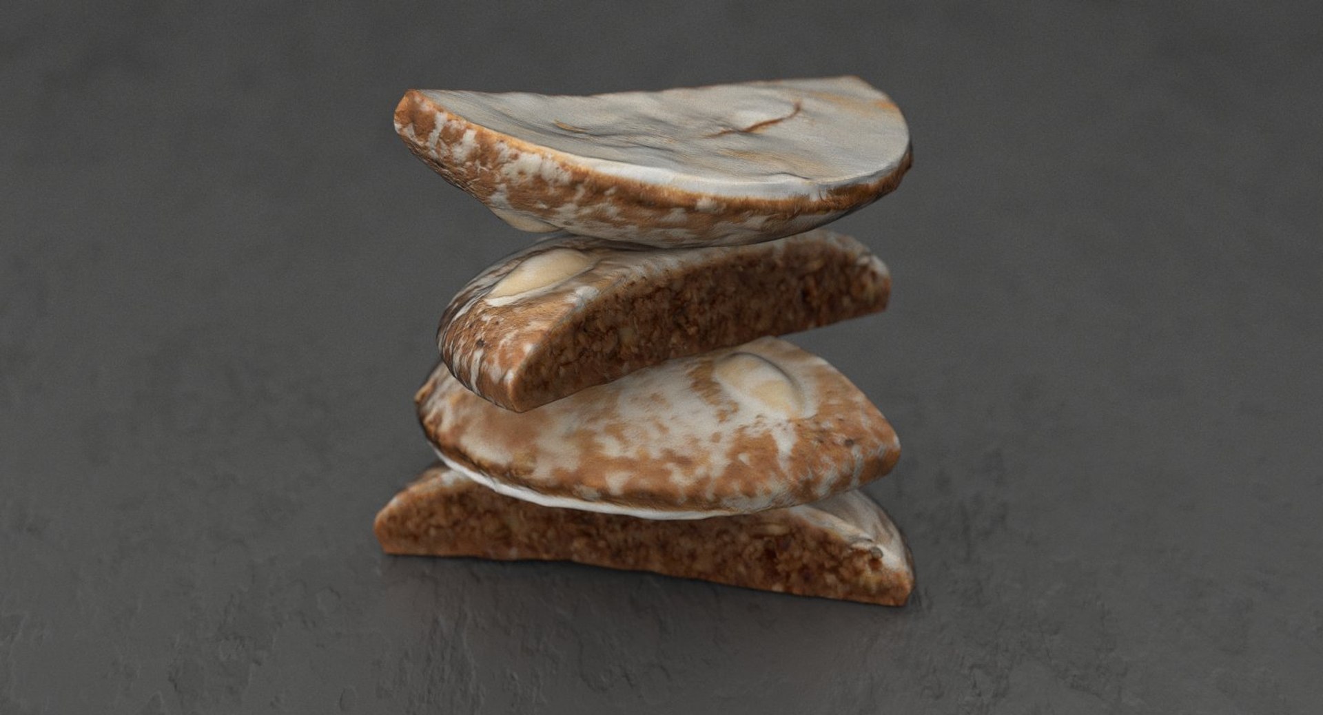 Hand half gingerbread elisen 3D model - TurboSquid 1423187