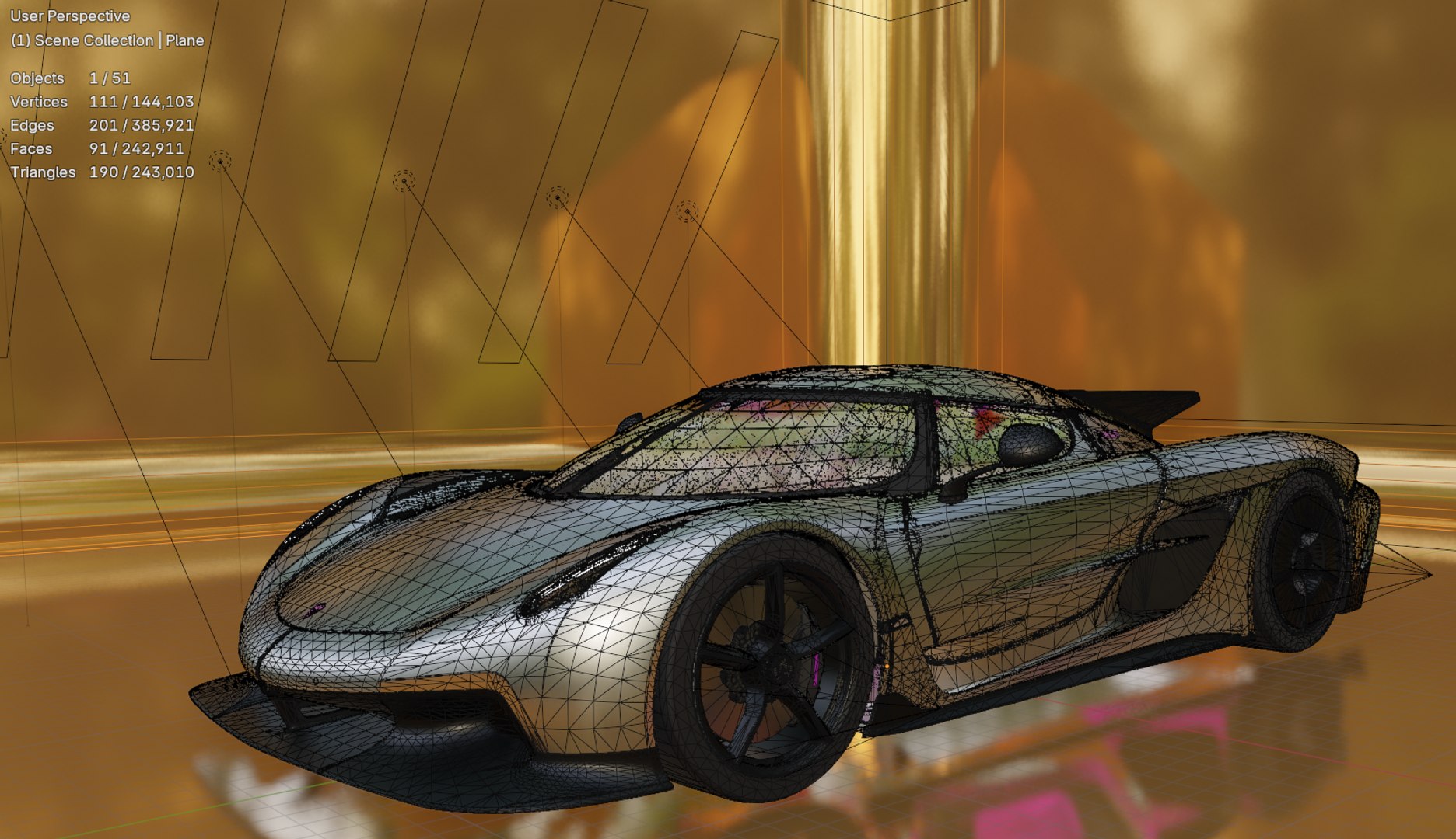 3D Model Koenigsegg Jesko 3d Blender - TurboSquid 2262054