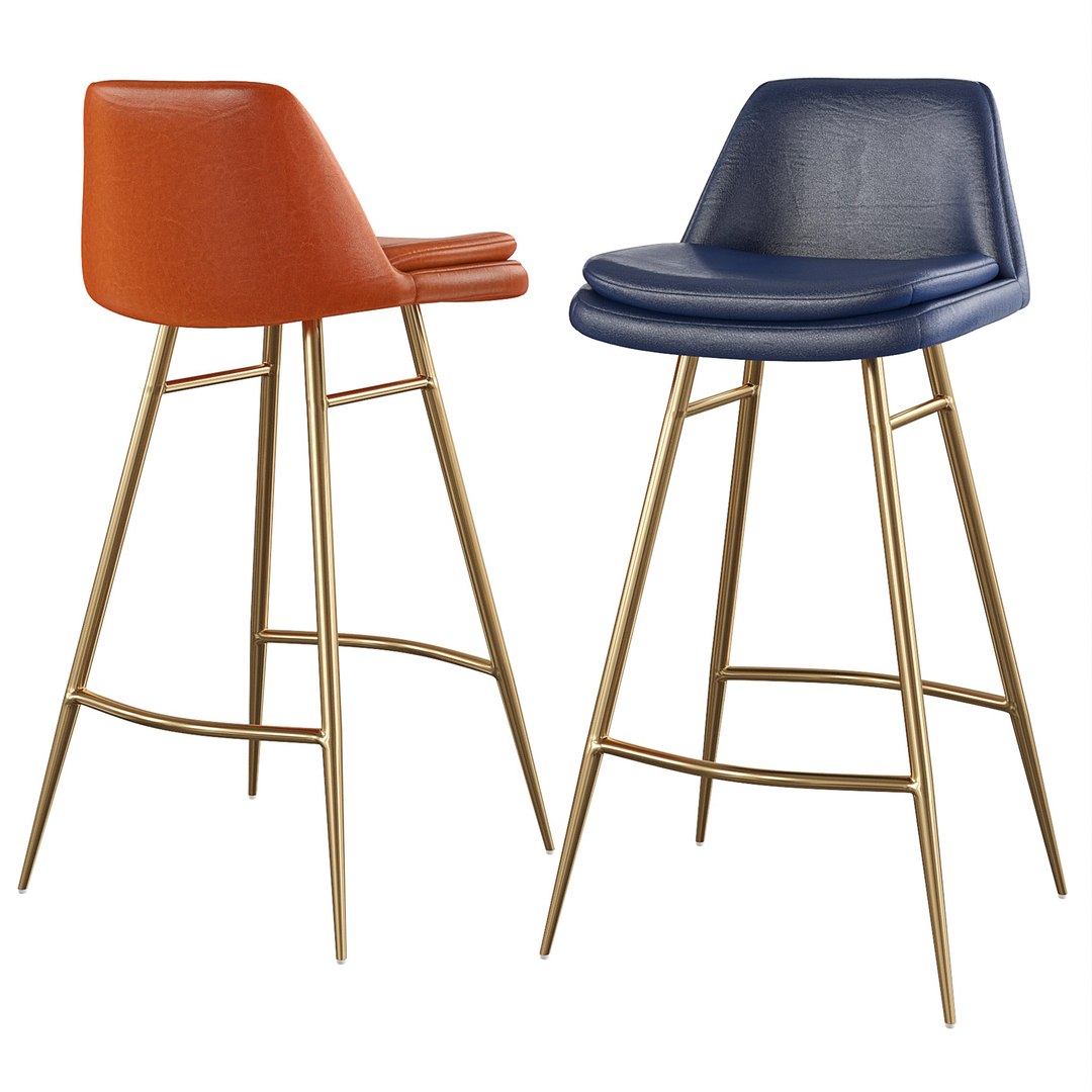 3D Bar Stool Finley - TurboSquid 2071047