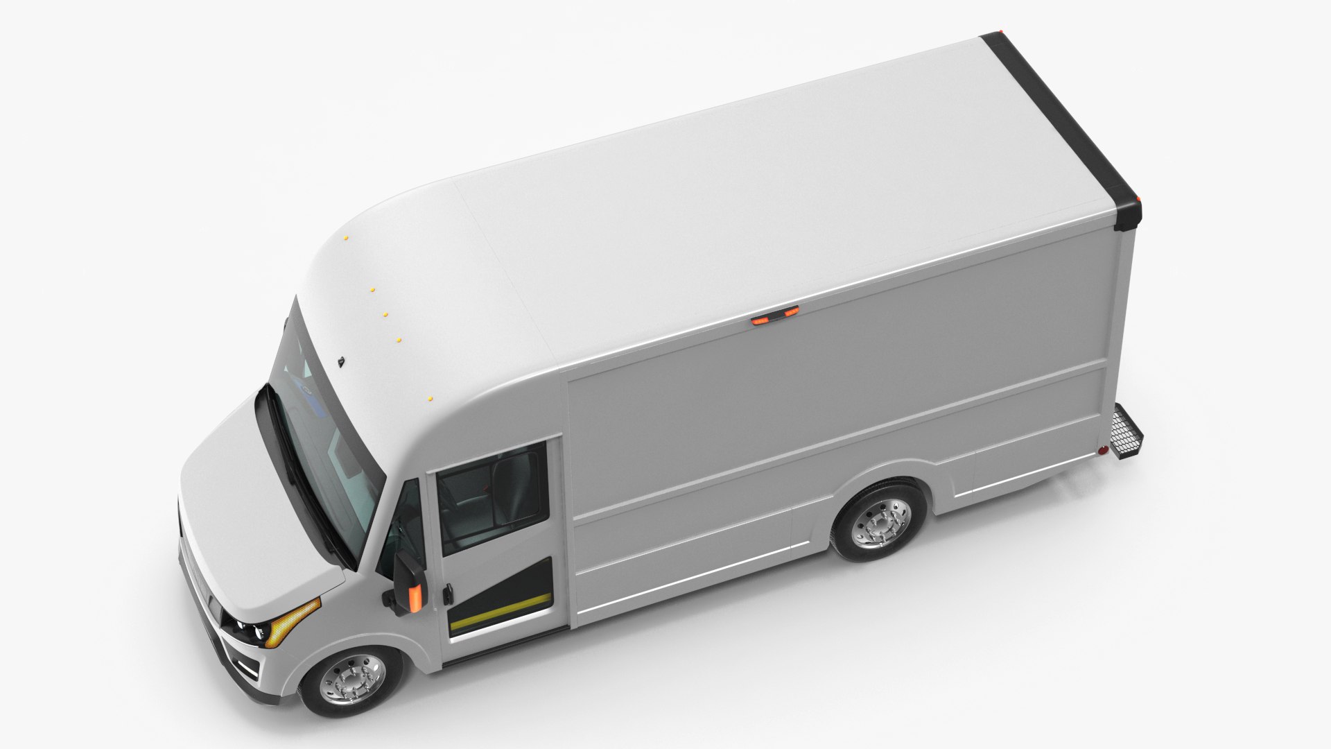 Urban Delivery Truck Rigged for Cinema 4D 3D model - TurboSquid 2081176