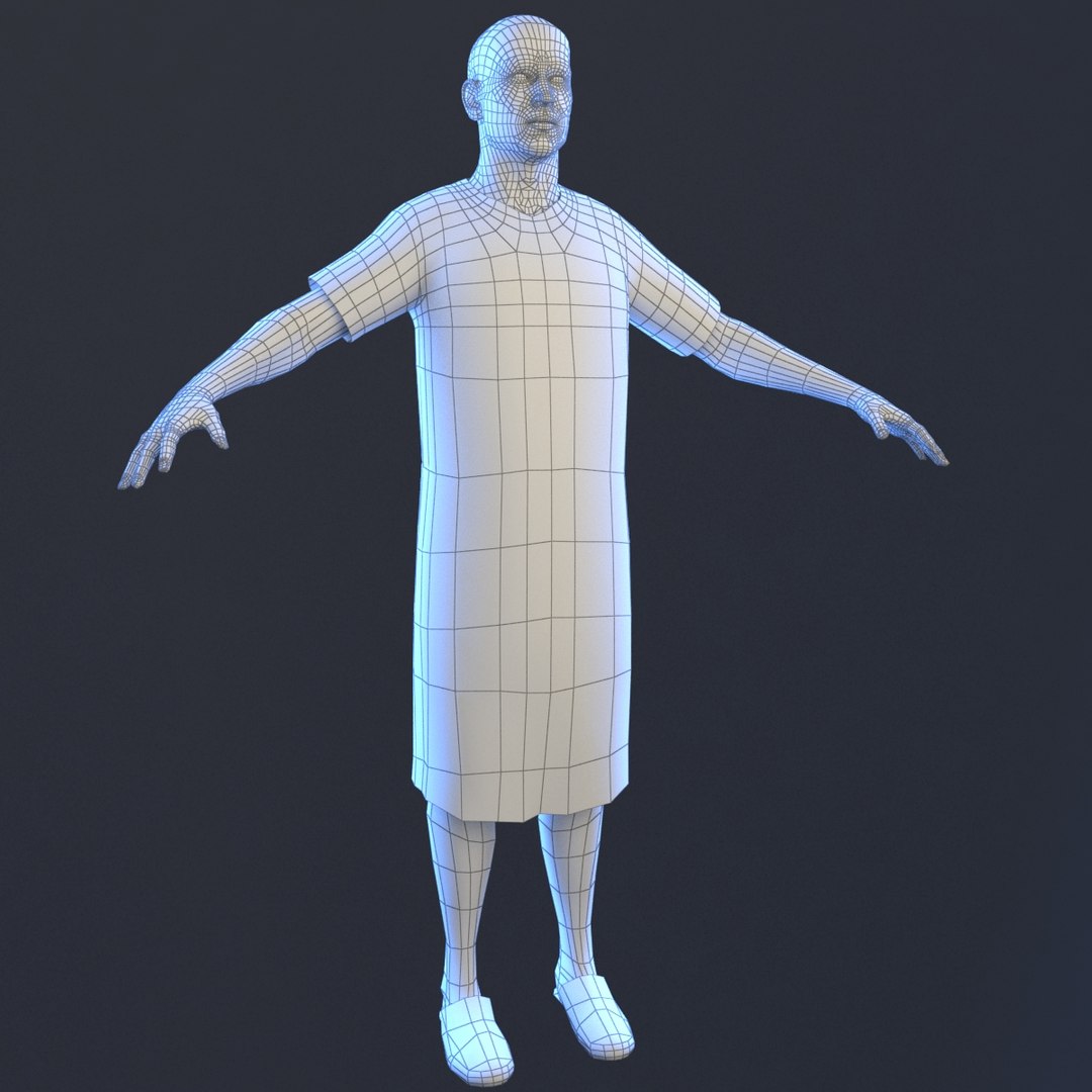 3D patient 2019 model - TurboSquid 1412506