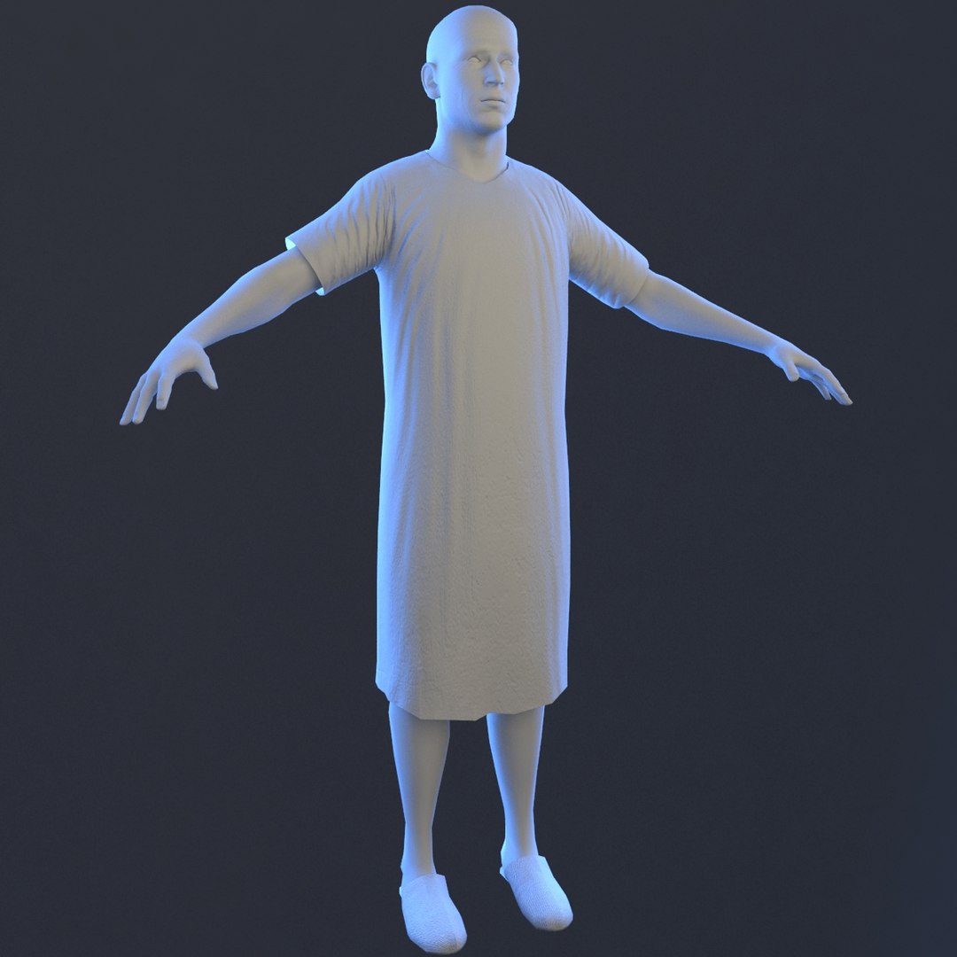 3D patient 2019 model - TurboSquid 1412506
