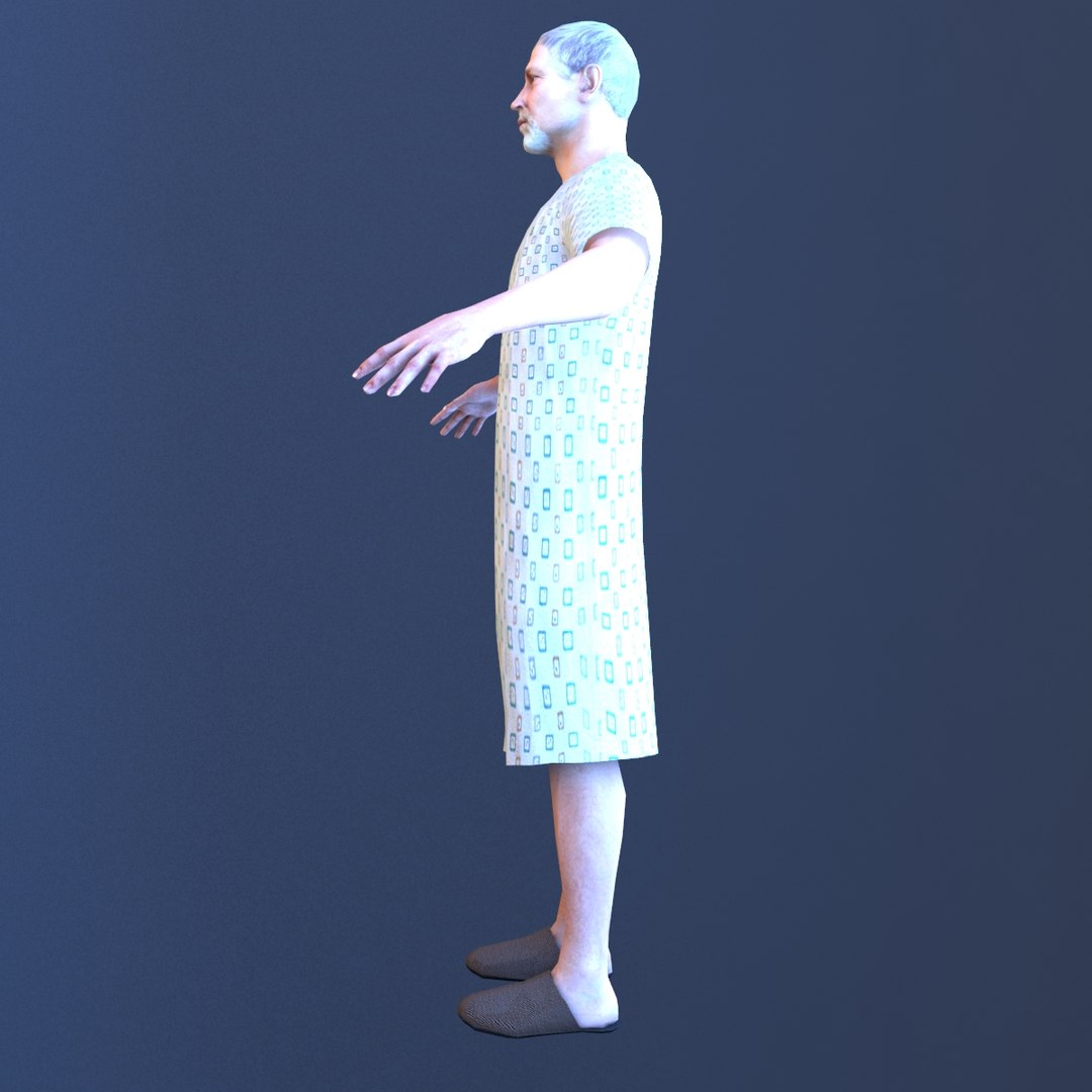 3D patient 2019 model - TurboSquid 1412506