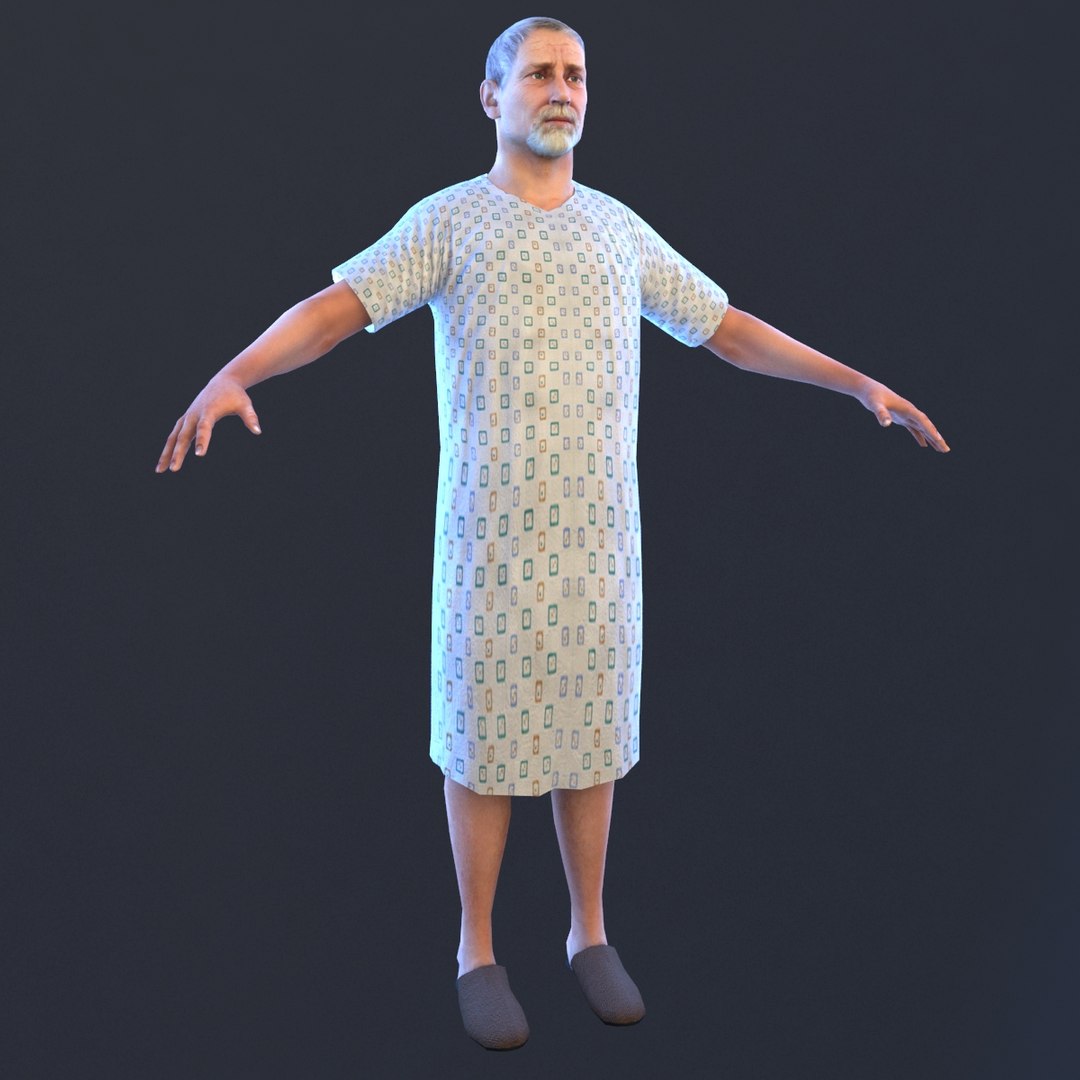 3D patient 2019 model - TurboSquid 1412506