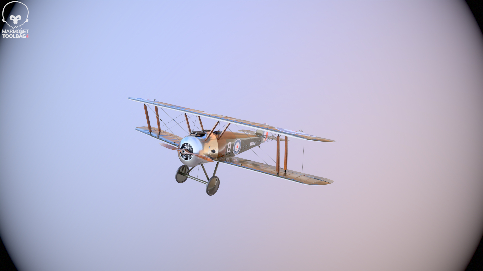 3D Model Sopwith Camel F1 VS Fokker DR1 Collection - TurboSquid 2362319