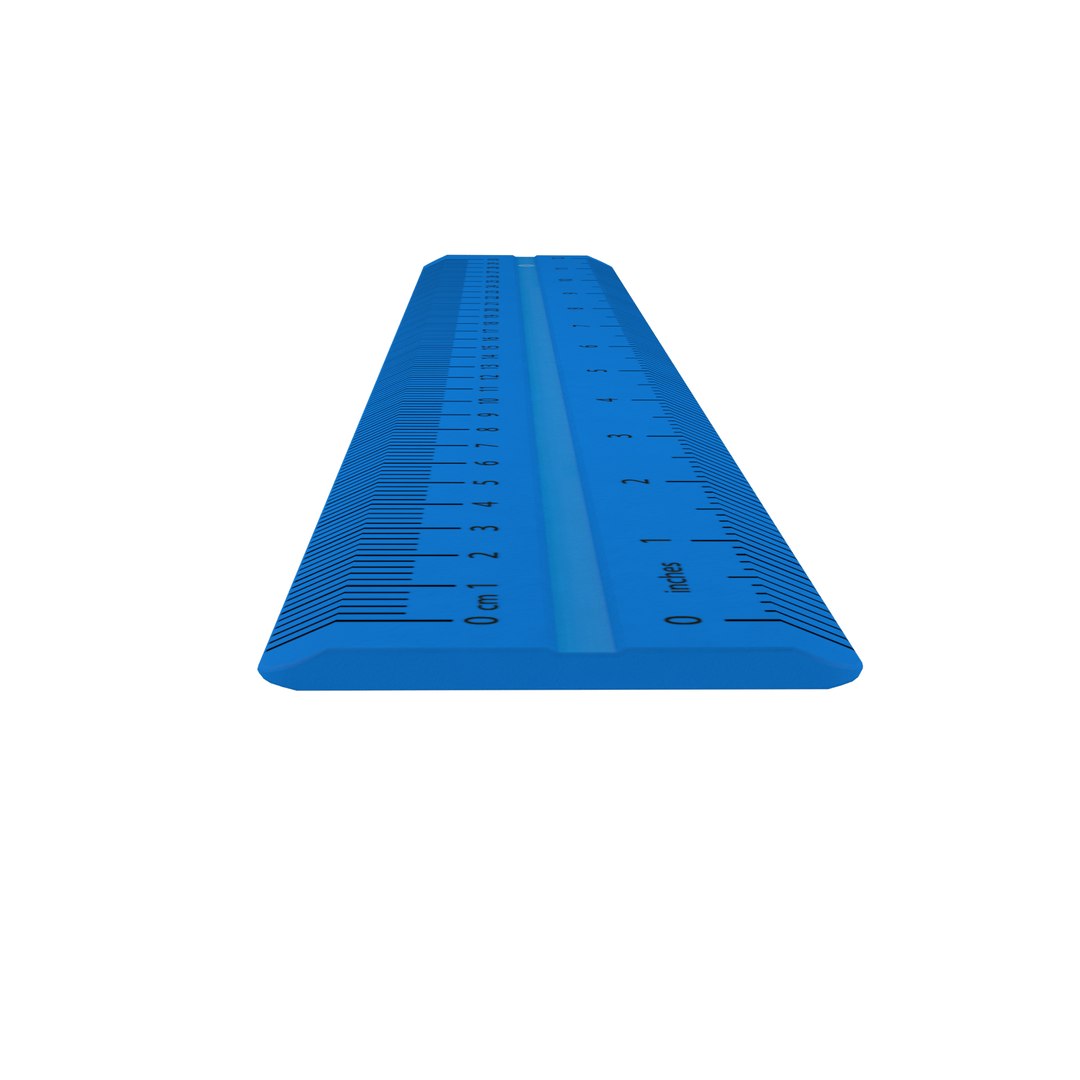 3D Ruler Model - TurboSquid 1476092