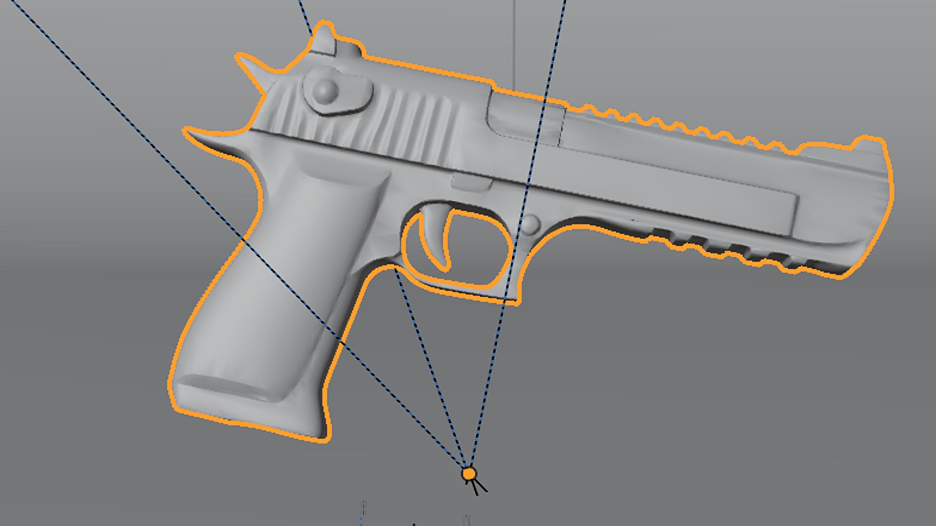 3D High-Quality 3D Model Of Desert Eagle Model - TurboSquid 2410261