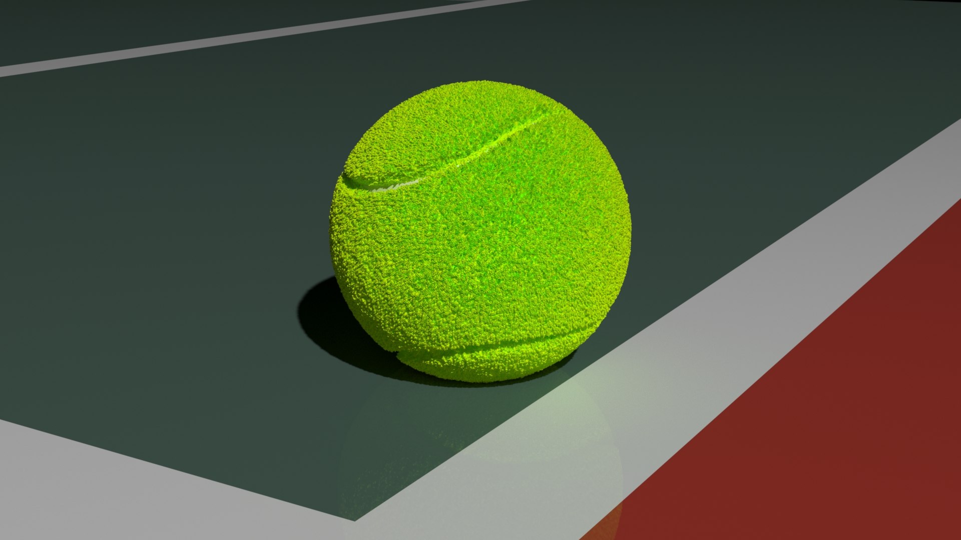 3D Tennis Ball - TurboSquid 1580116