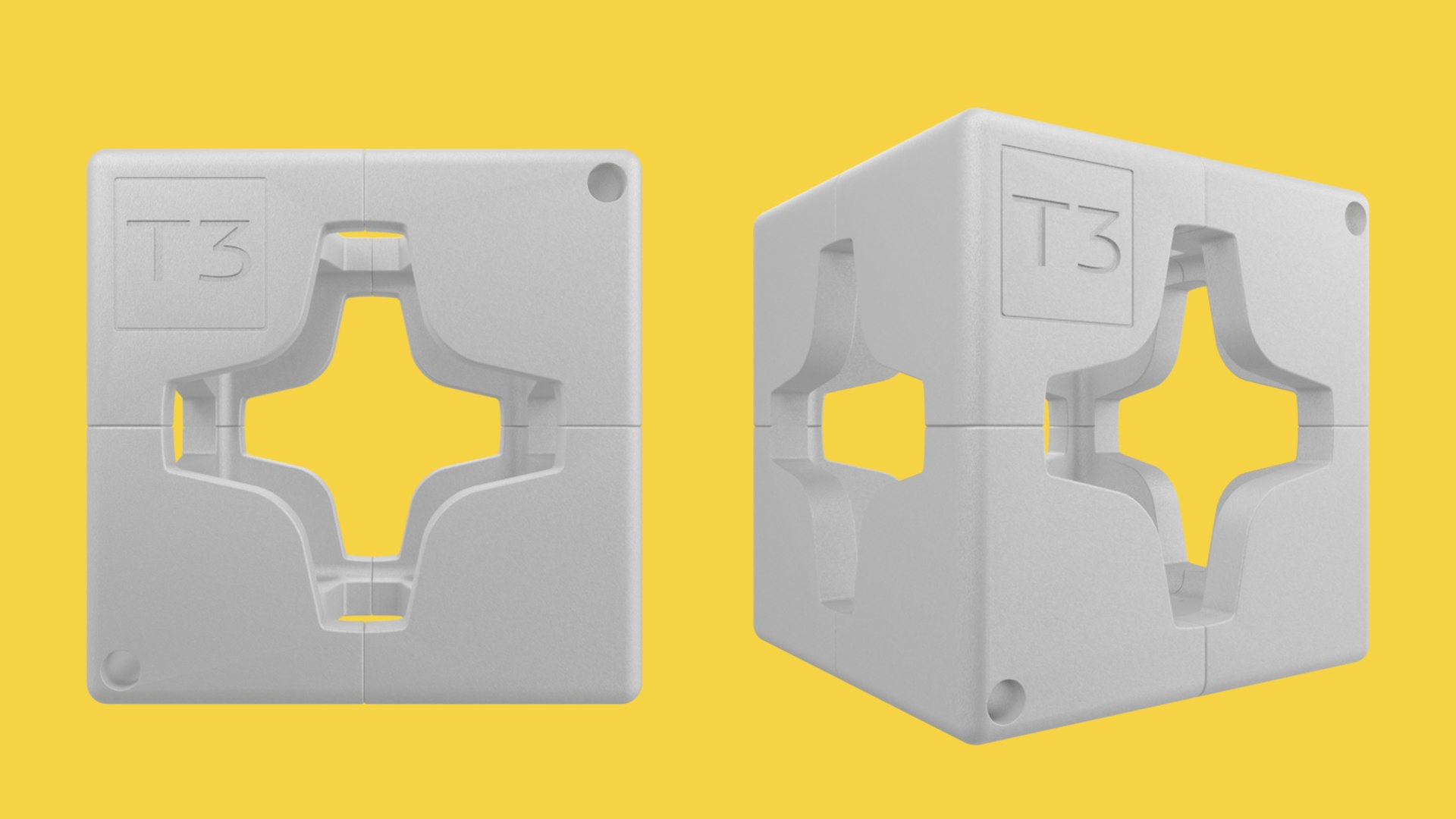Tecna T3 Block For Light Aluminum Frames 3D Model - TurboSquid 2409052