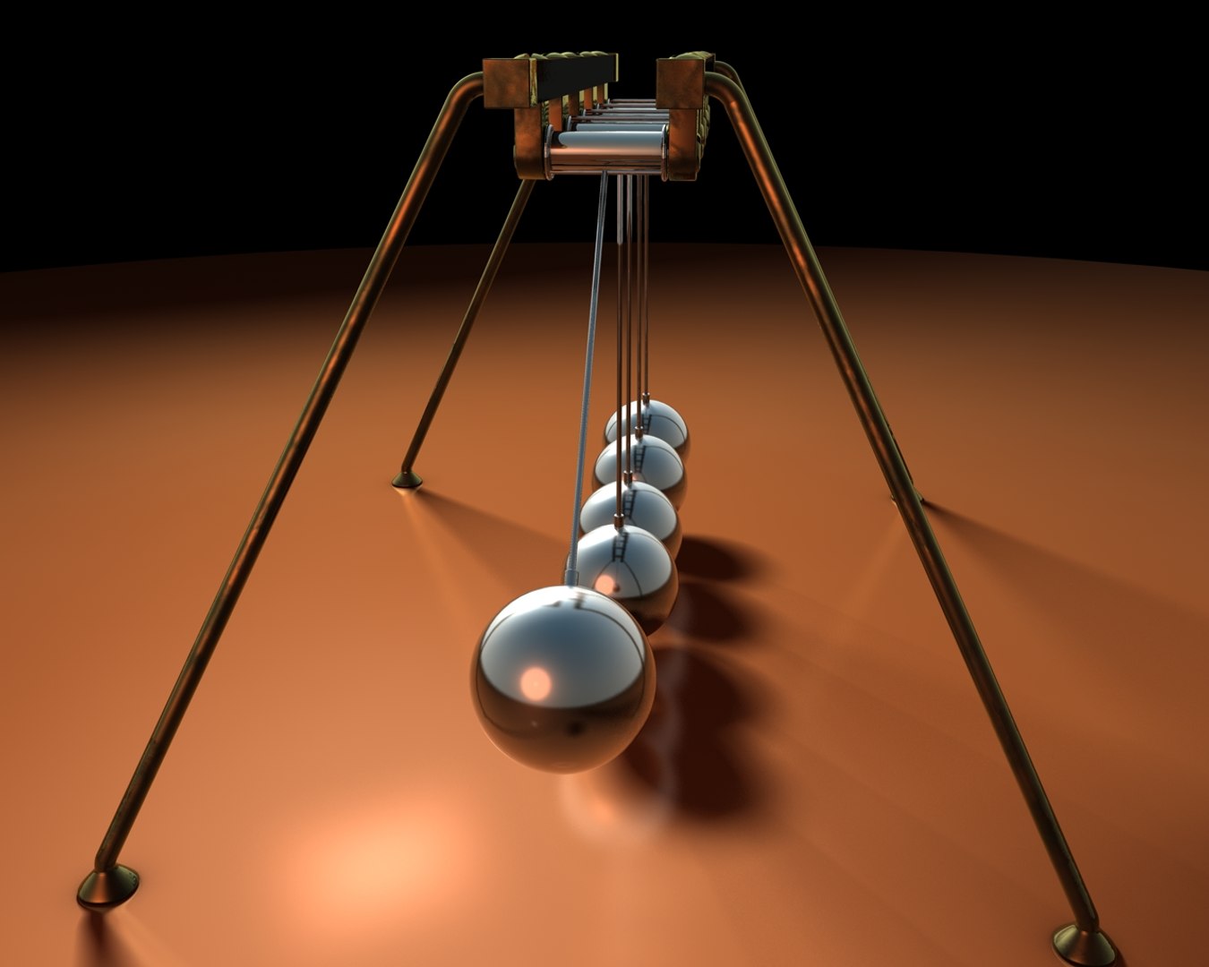 C4d Newton Cradle Mograph Physics