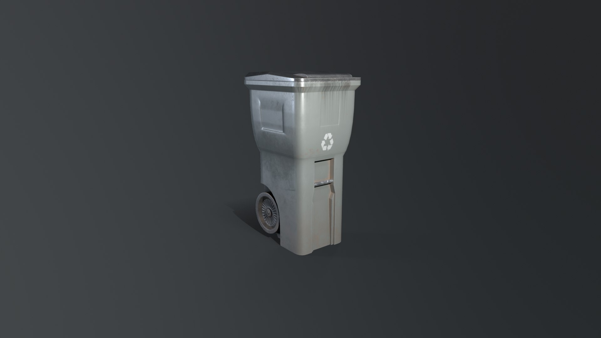 Trash Container 3D Model - TurboSquid 2107575