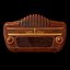3d model old time radio