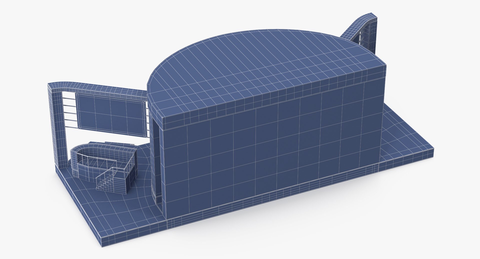 3D stages award tech model - TurboSquid 1244412