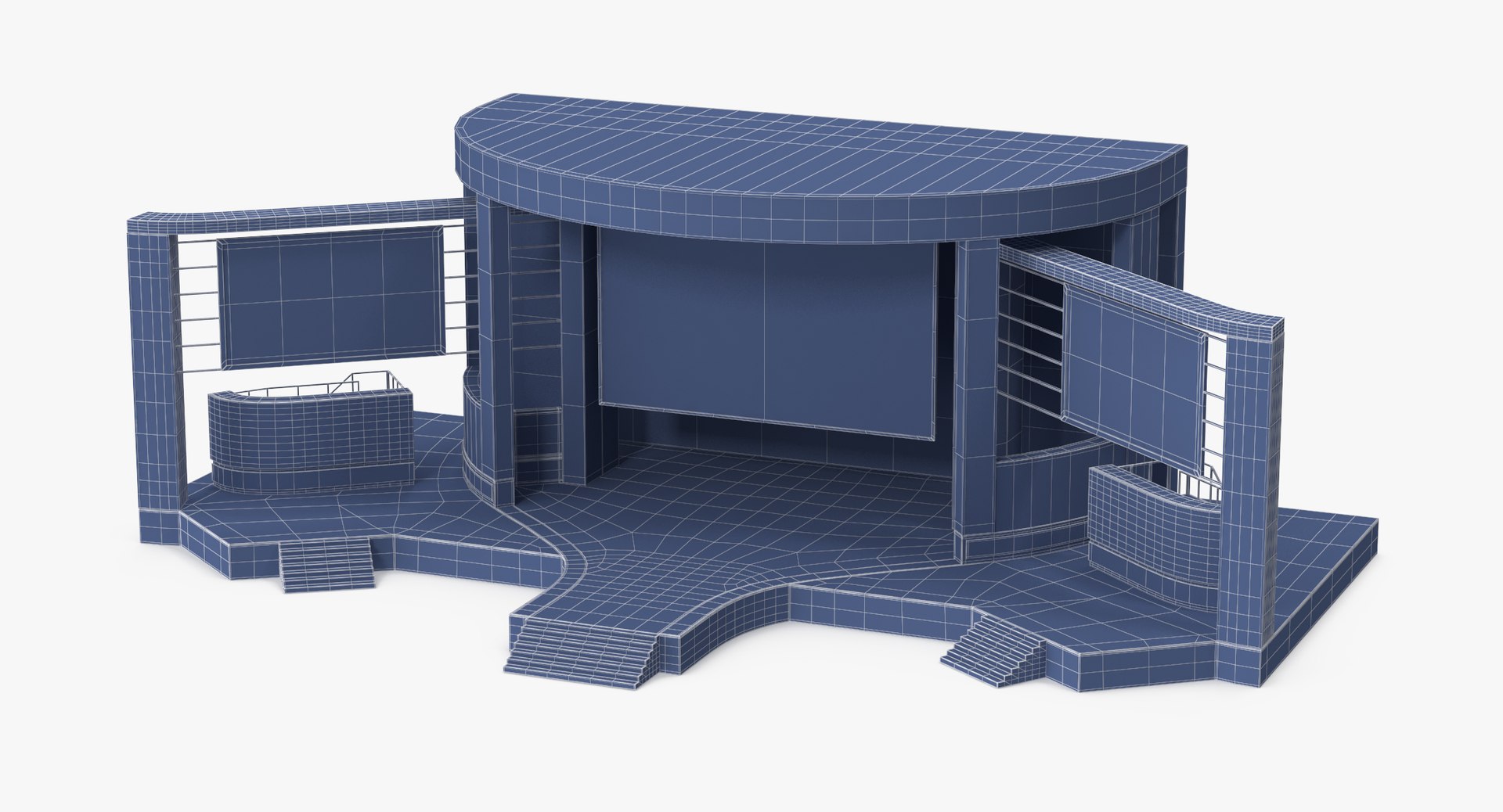 3D stages award tech model - TurboSquid 1244412