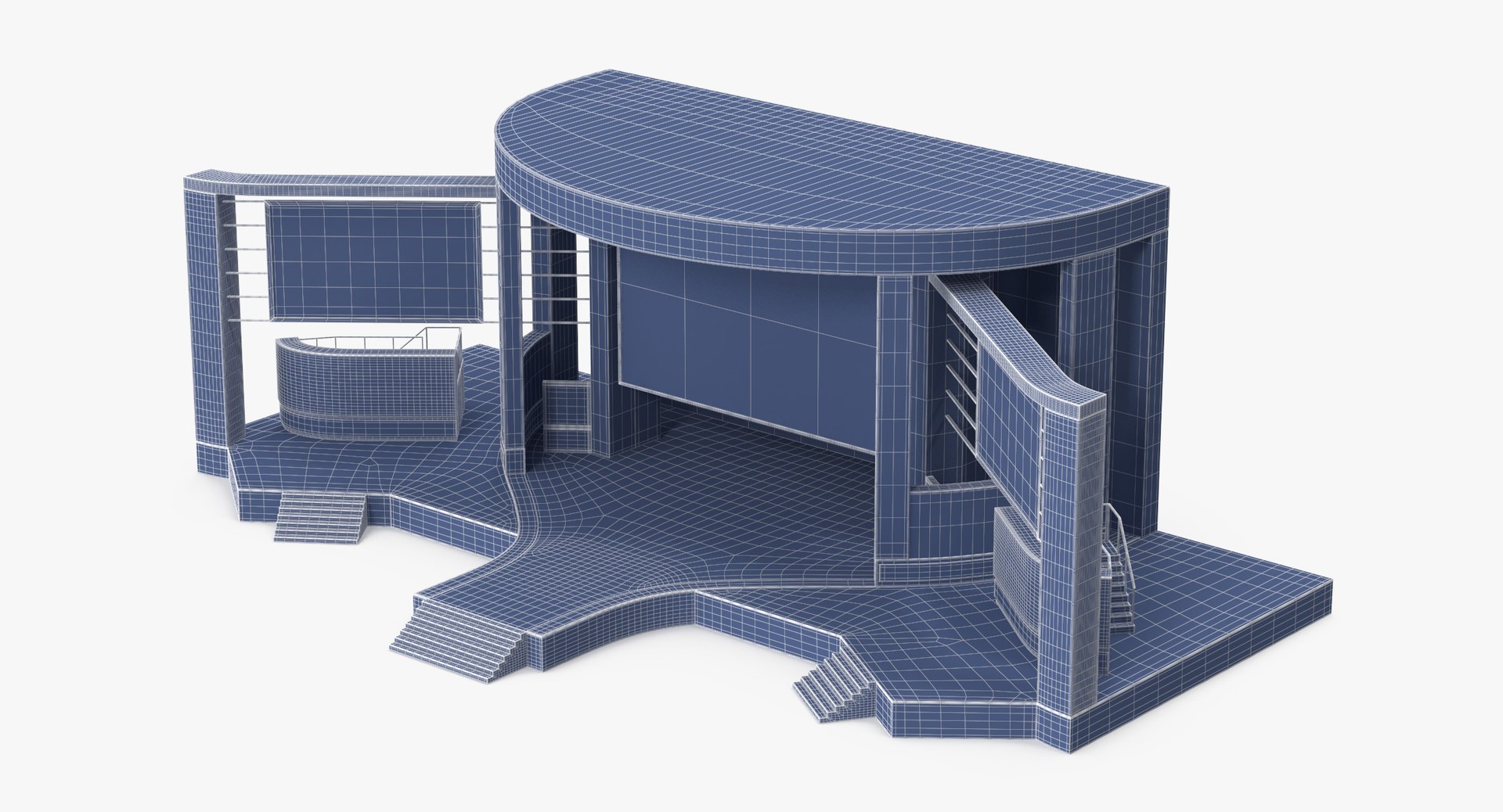 3D stages award tech model - TurboSquid 1244412