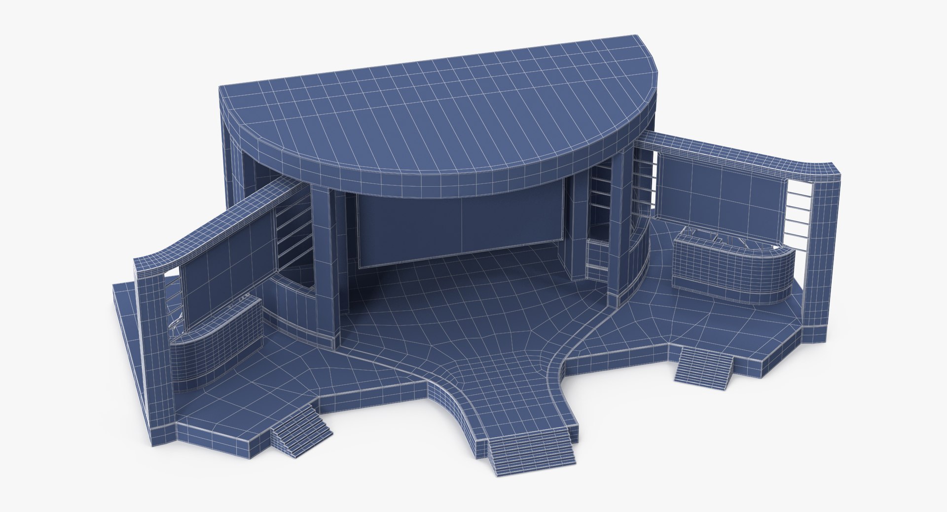 3D stages award tech model - TurboSquid 1244412