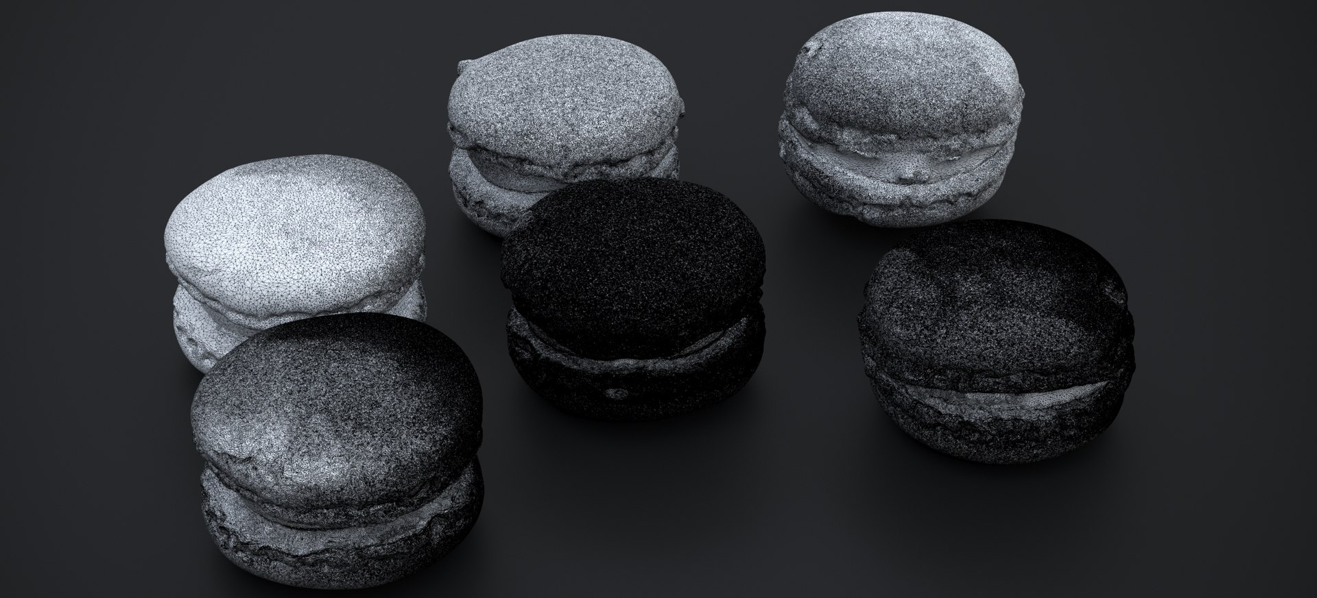 MACARON DESSERT 2024 RAW 3D Model - TurboSquid 2196145