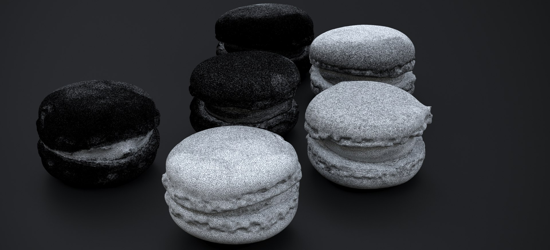 MACARON DESSERT 2024 RAW 3D Model - TurboSquid 2196145