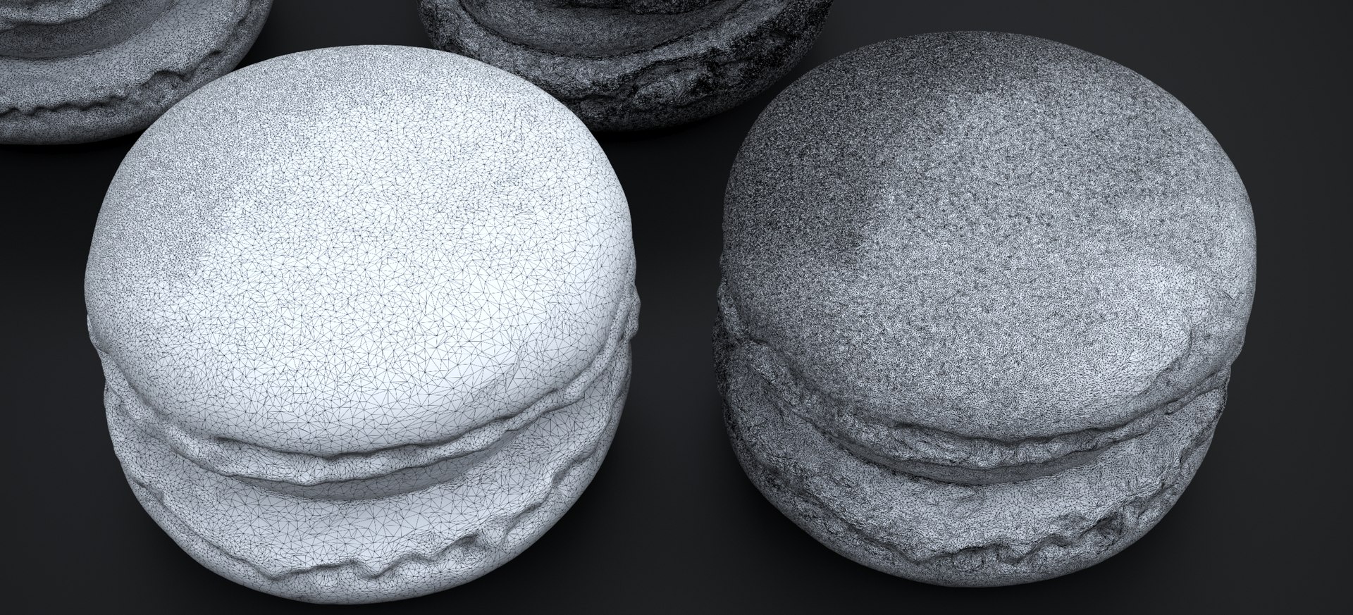 MACARON DESSERT 2024 RAW 3D Model - TurboSquid 2196145