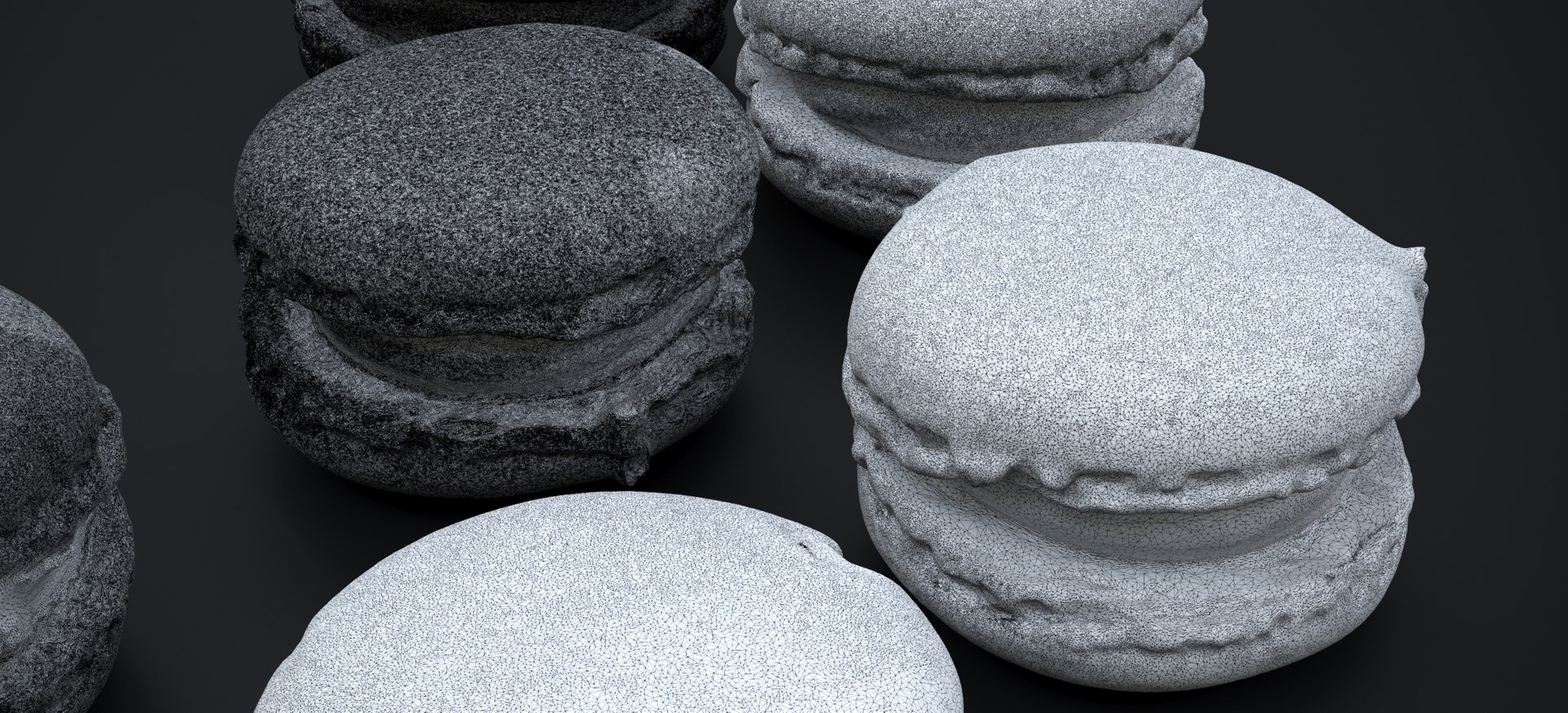 MACARON DESSERT 2024 RAW 3D Model - TurboSquid 2196145