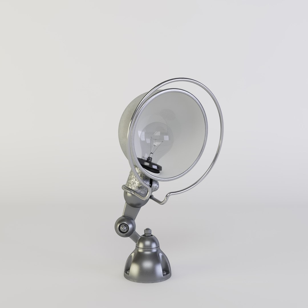 3d max jielde d1000x wall lamp