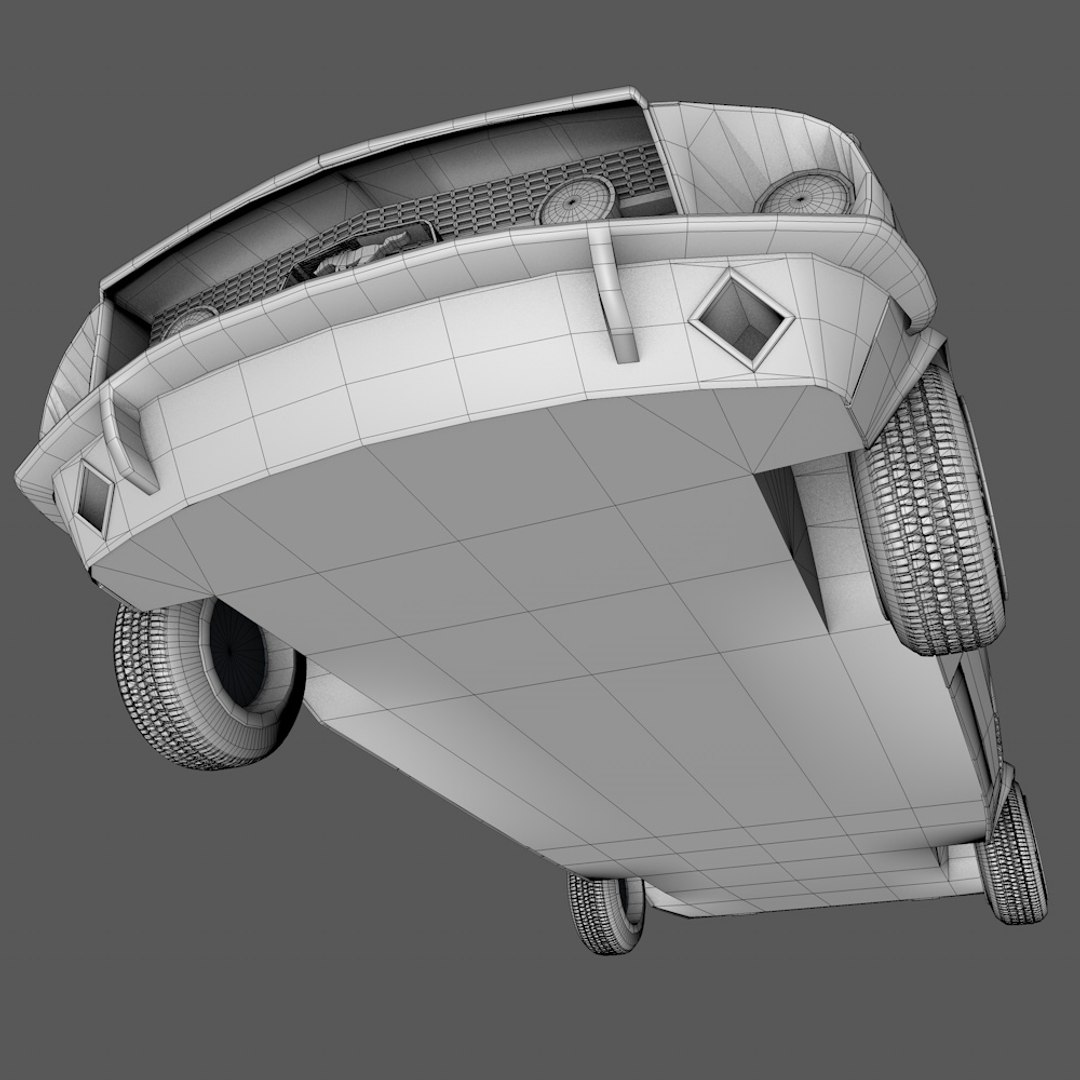 3d Model 1967 Mustang Gt 390