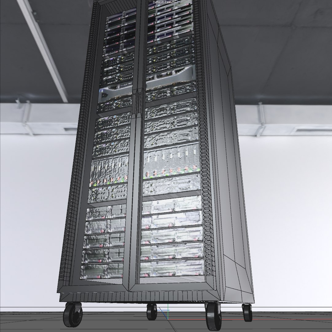 Dell Server Rack - High-Detail 3D Model Model - TurboSquid 2261173