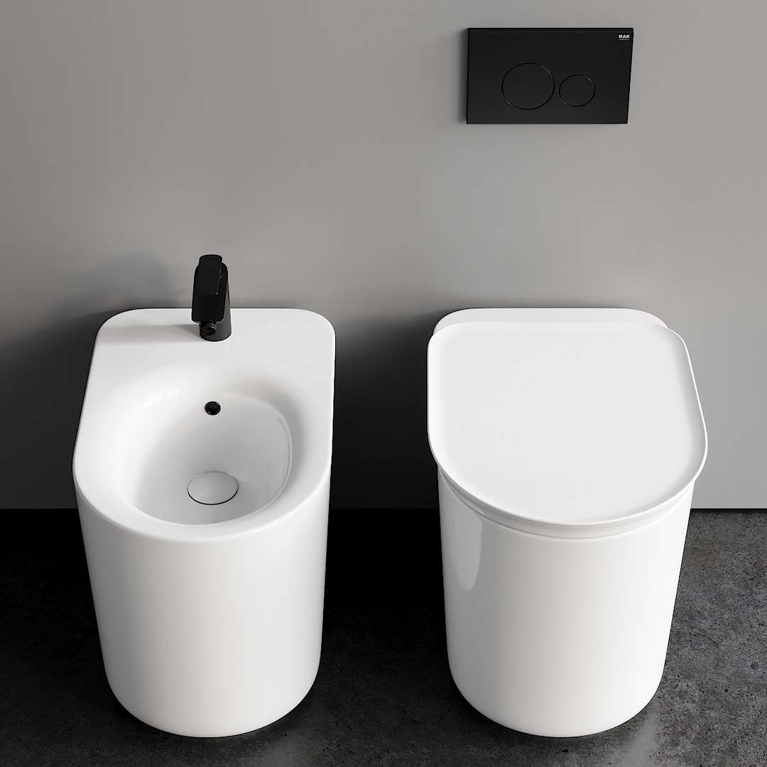 3D RAK Ceramics Rak-Valet WC - TurboSquid 1974406