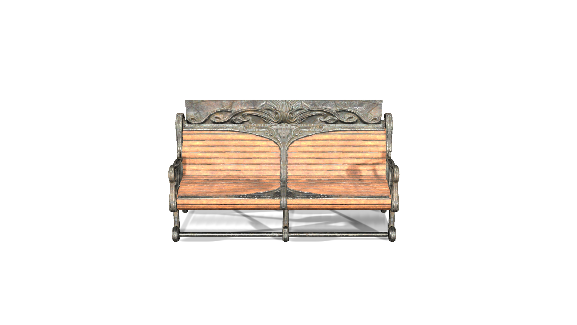 Park Bench 3D model - TurboSquid 1840041