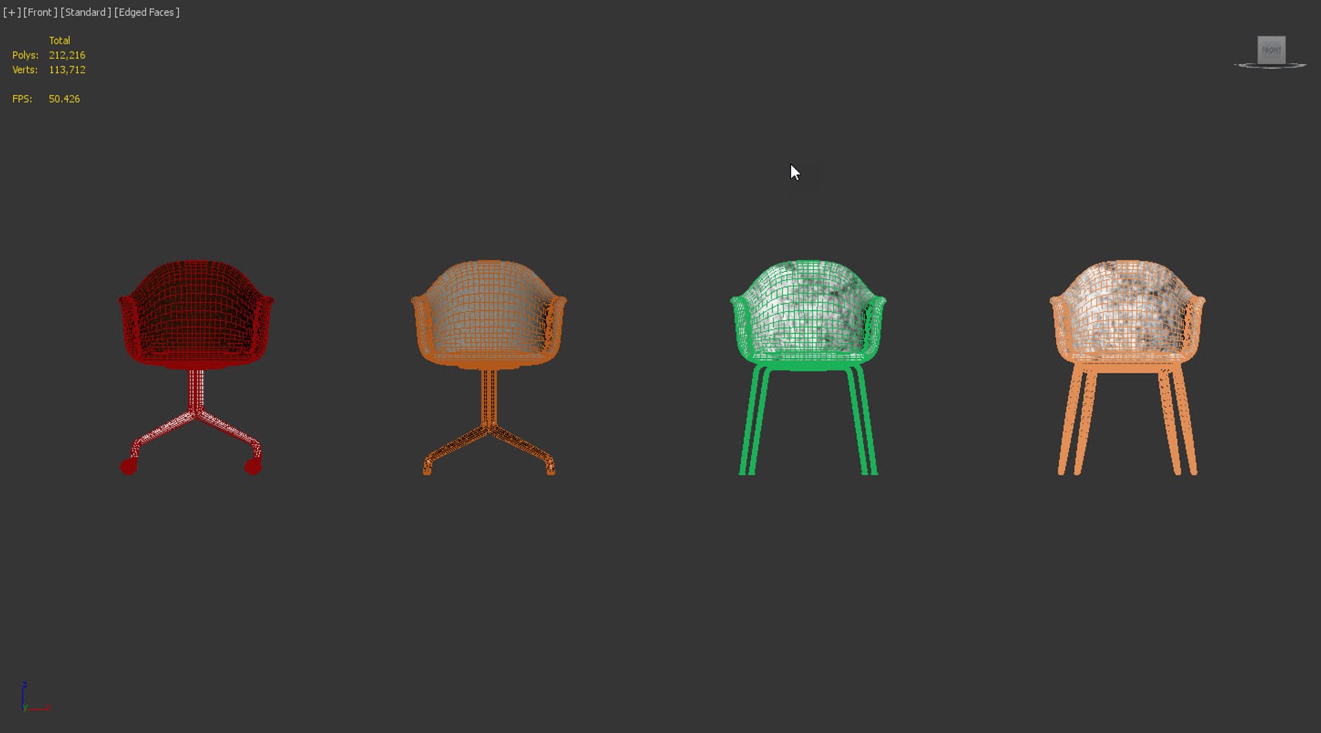 Harbour Chair Menu 3D Model - TurboSquid 1461800