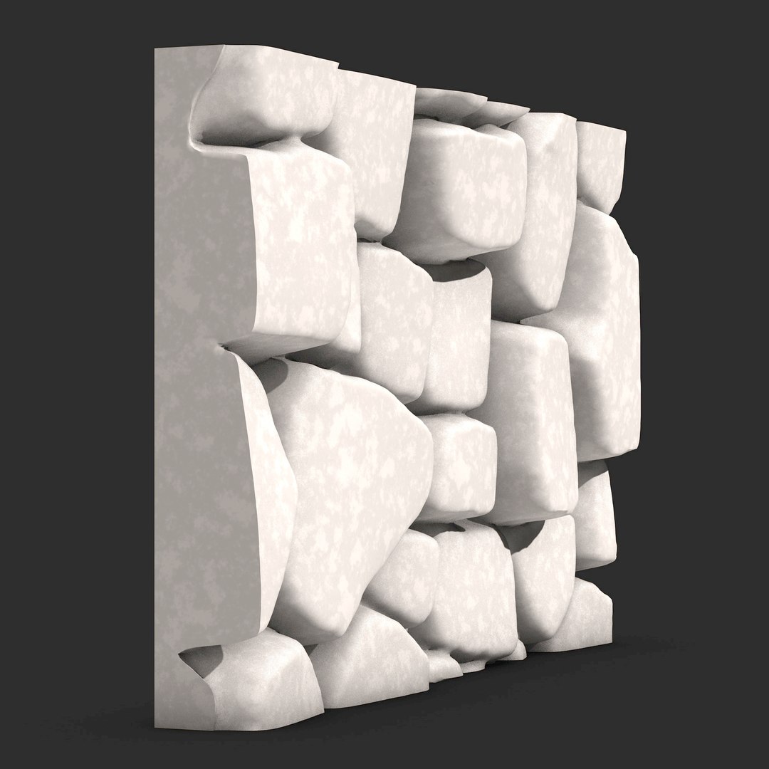 3D Stone Wall 022 - TurboSquid 2301759