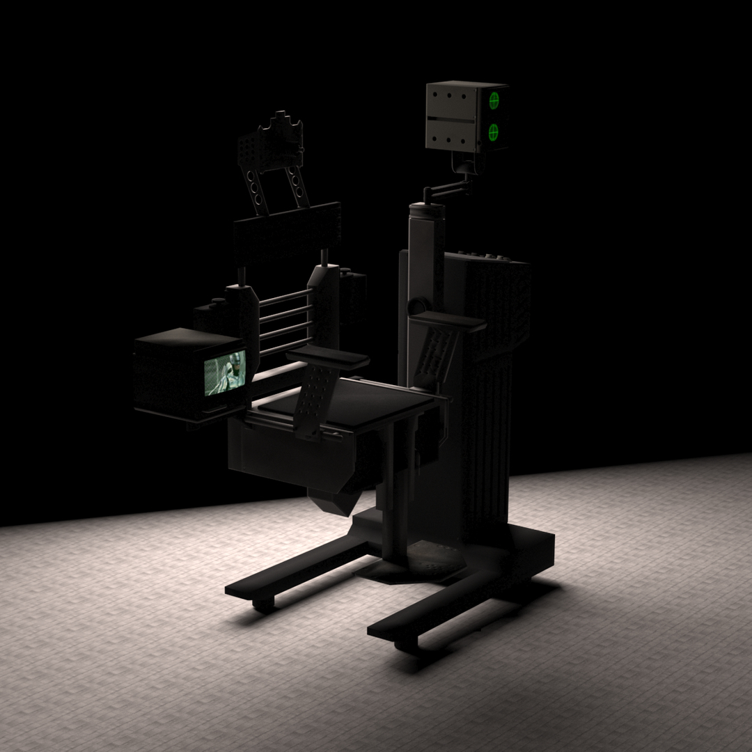 3D Robocop Chair Model - TurboSquid 1242631