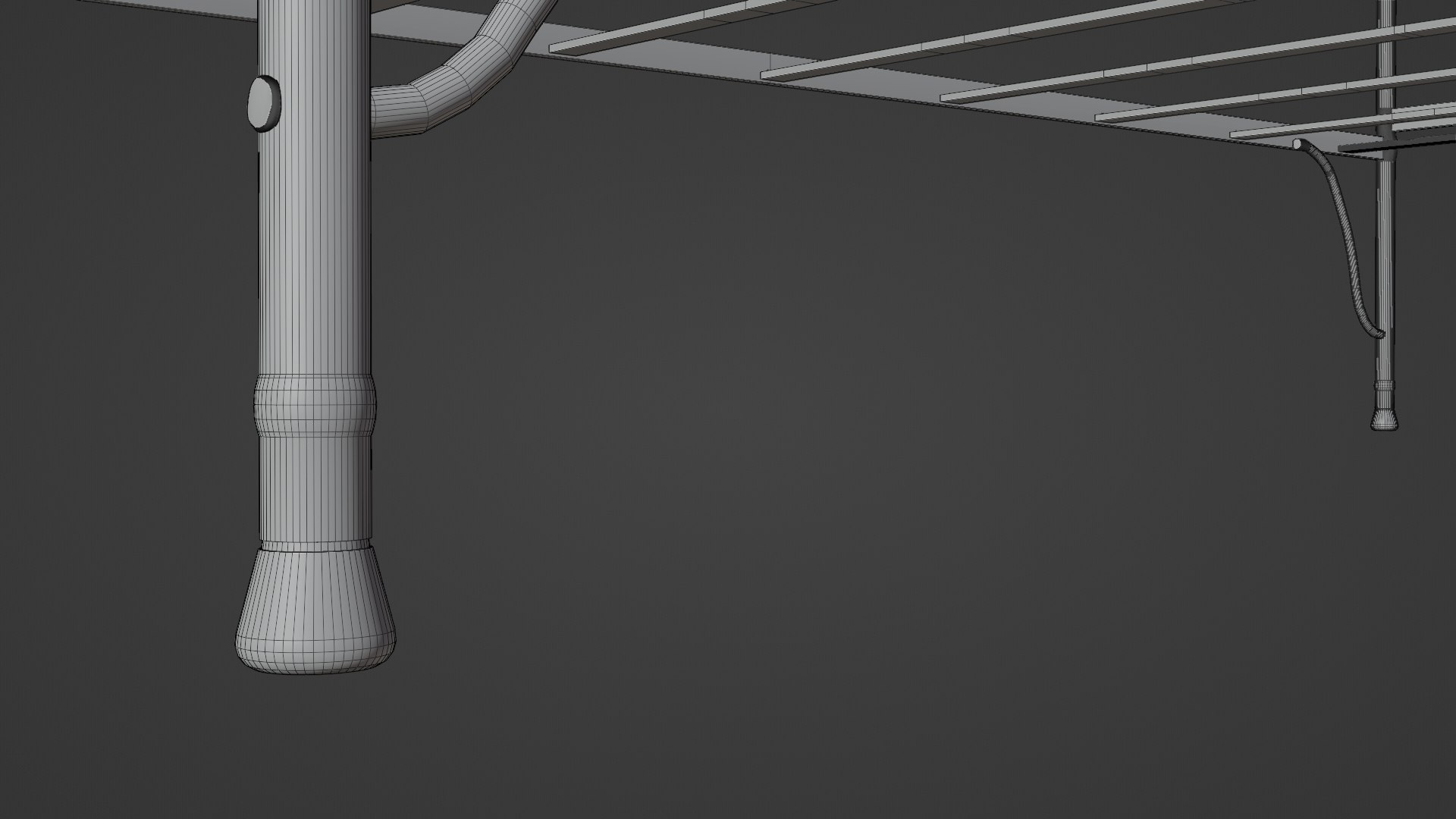 3D Old Rusty Iron Bed - TurboSquid 2012558