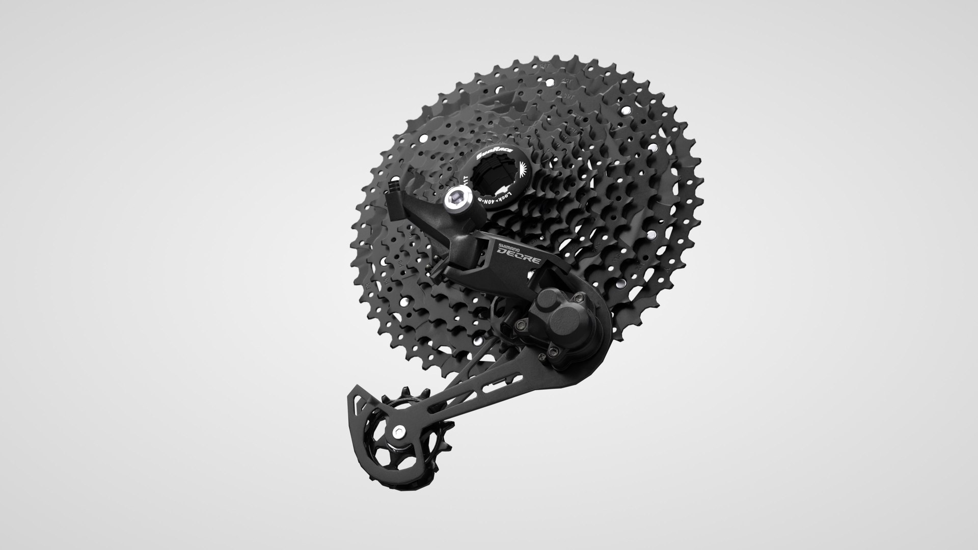 Mountain Bike Drivetrain 3D - TurboSquid 2142773