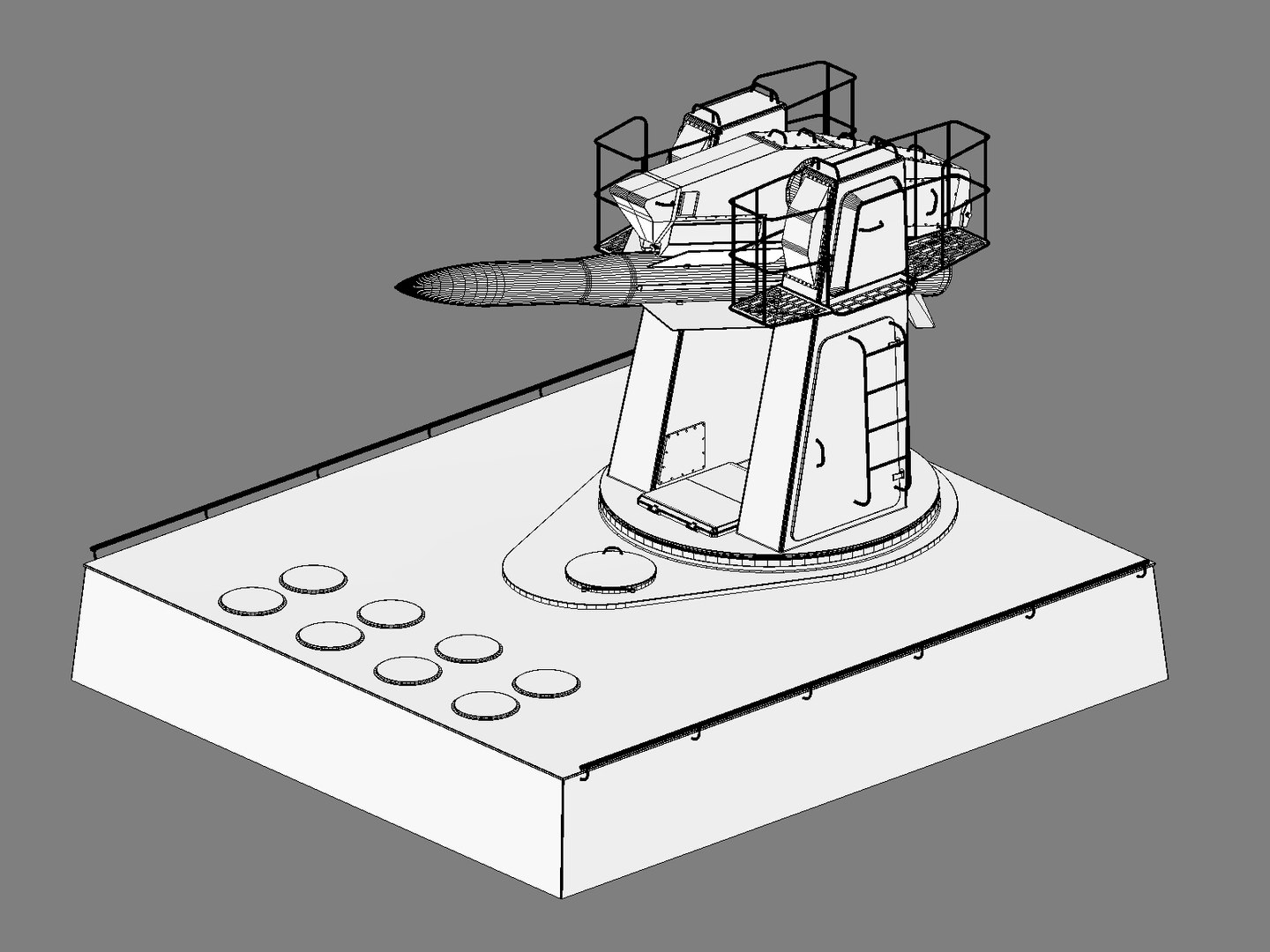 m-22 uragan shtil 3d model