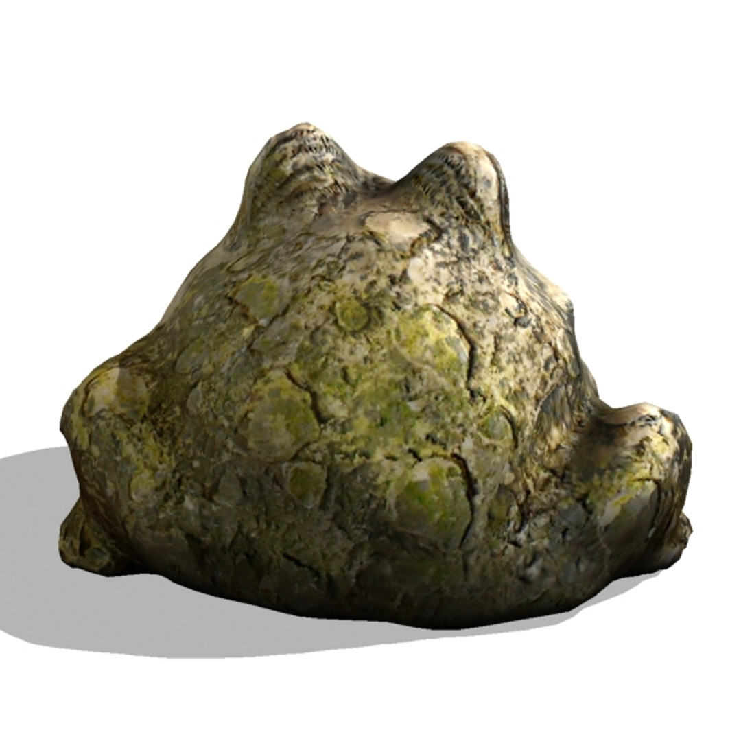 3d Toad Statue