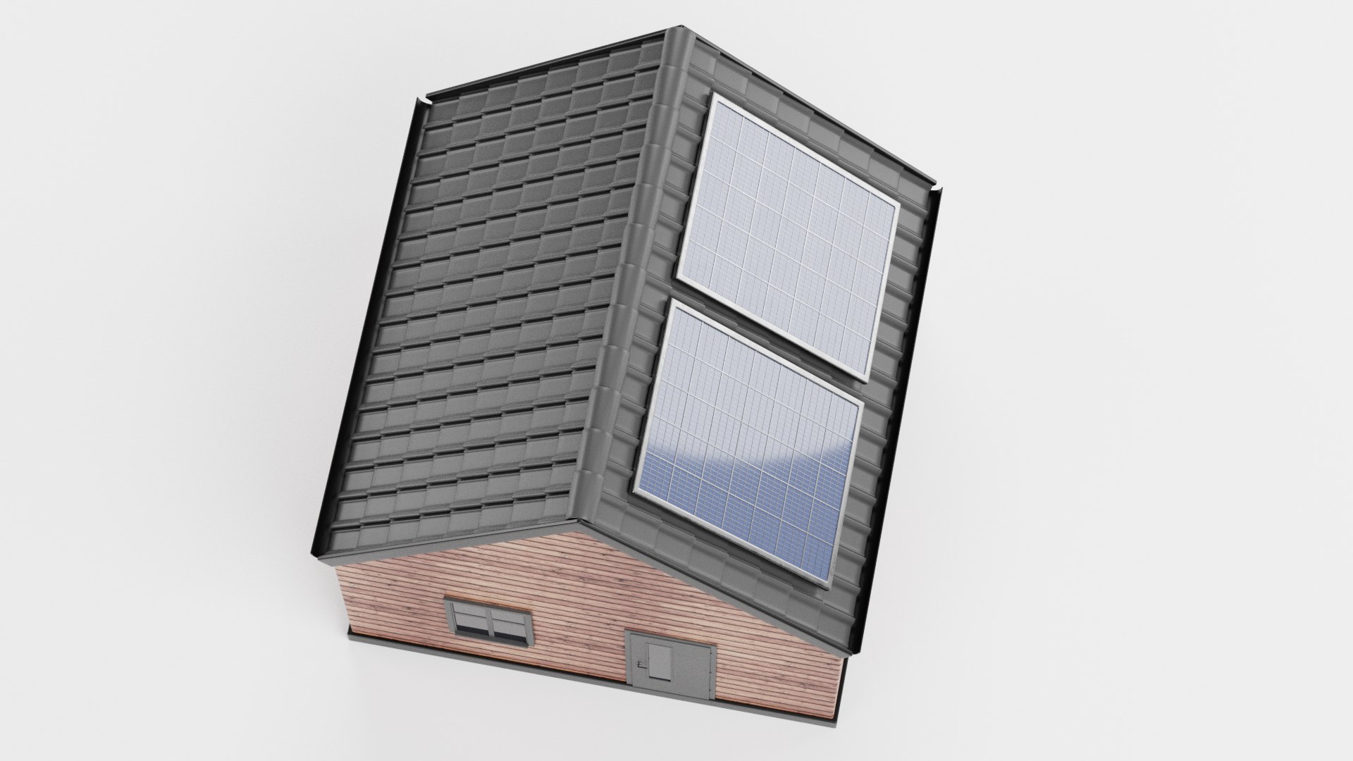 3D Solar House 3 Model - TurboSquid 1916849
