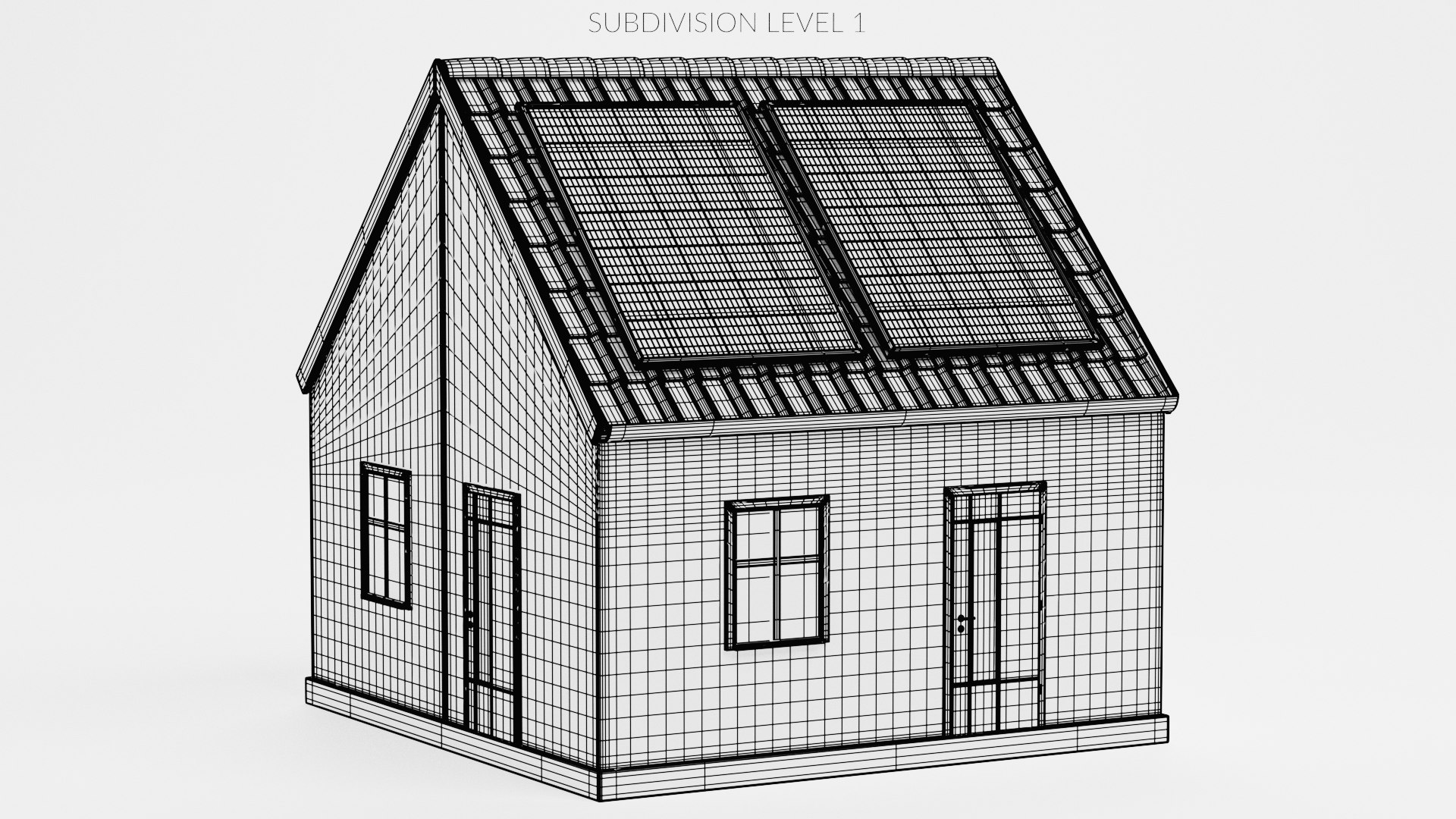3D Solar House 3 Model - TurboSquid 1916849