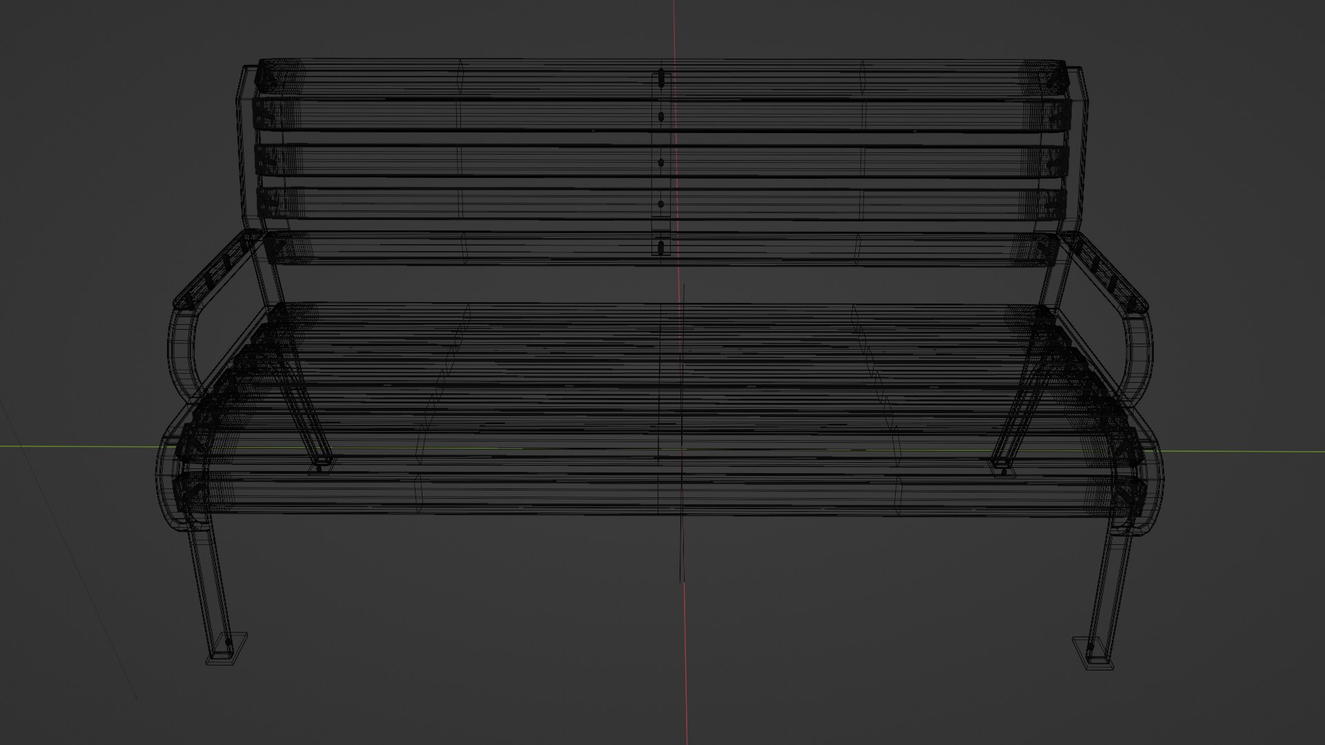 Bench 3D Model - TurboSquid 1905082