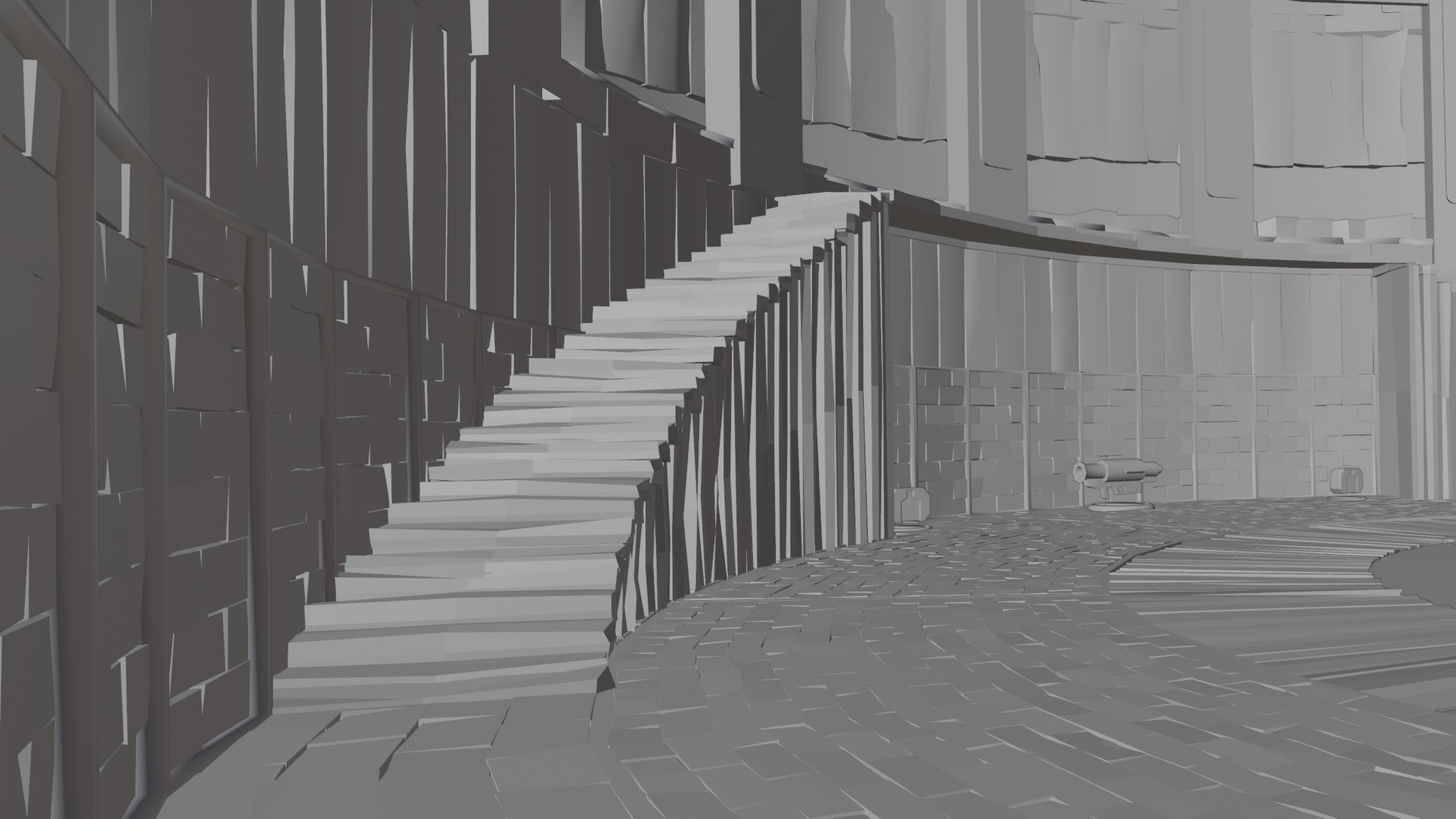 3D Retro Game Style Background Model - TurboSquid 2158558