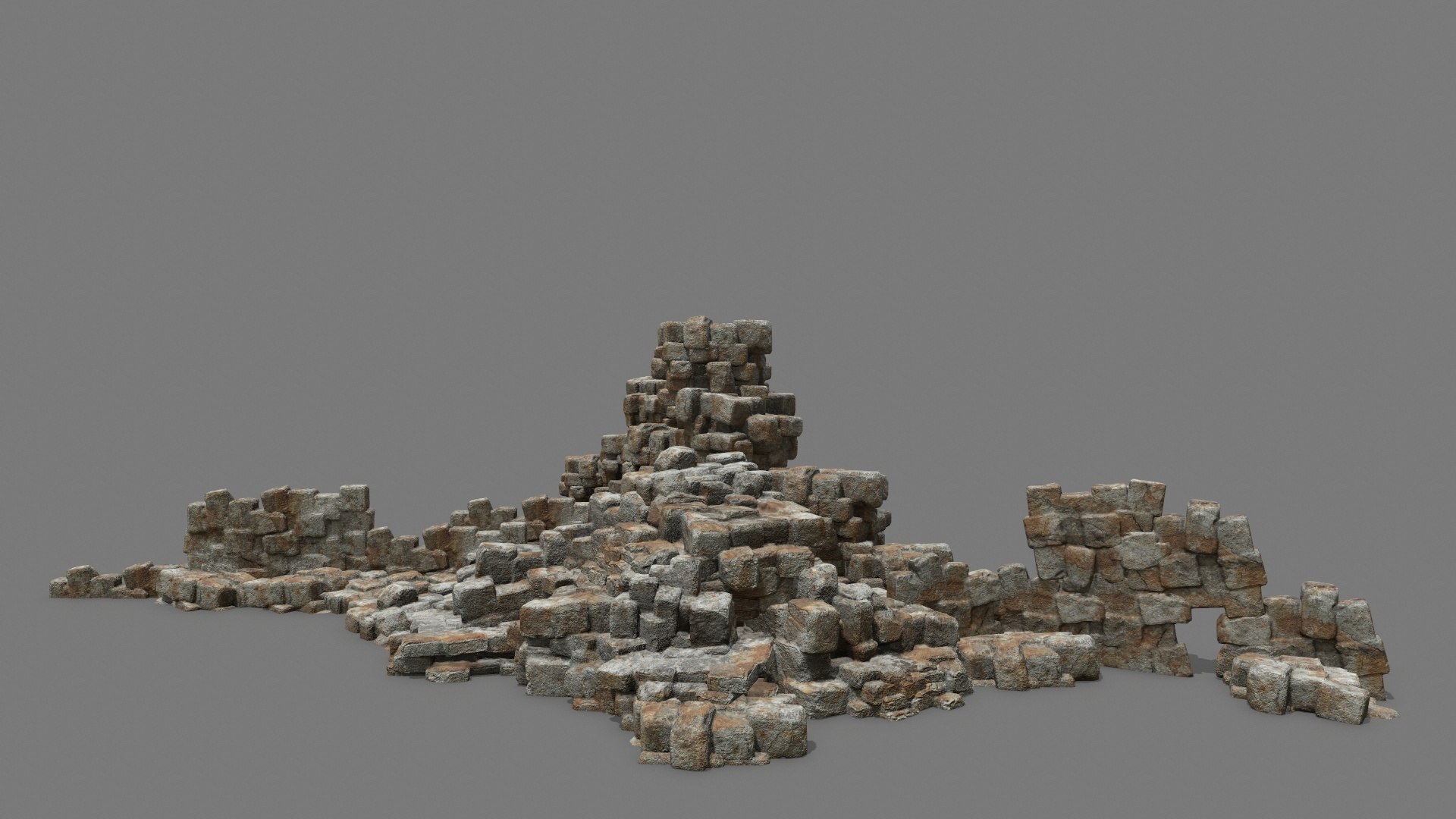 3D stone rock model - TurboSquid 1508263