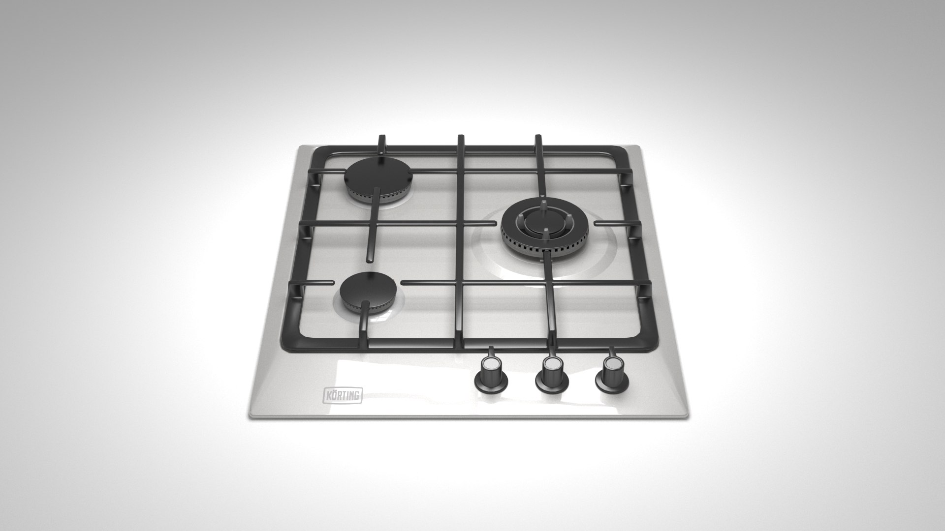 Gas Cooktop Korting HG 465CTRB Model - TurboSquid 2227544