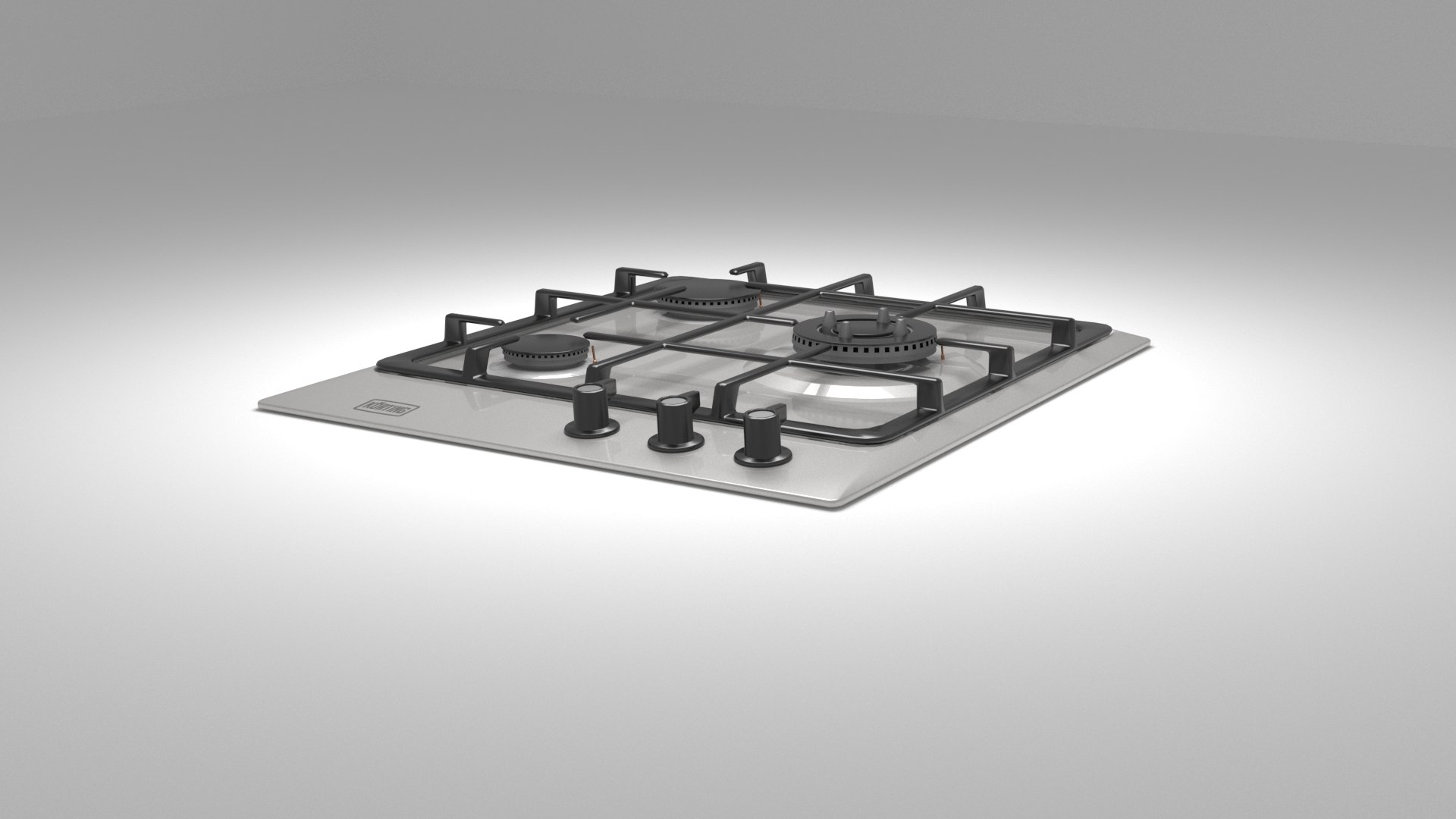 Gas Cooktop Korting HG 465CTRB Model - TurboSquid 2227544