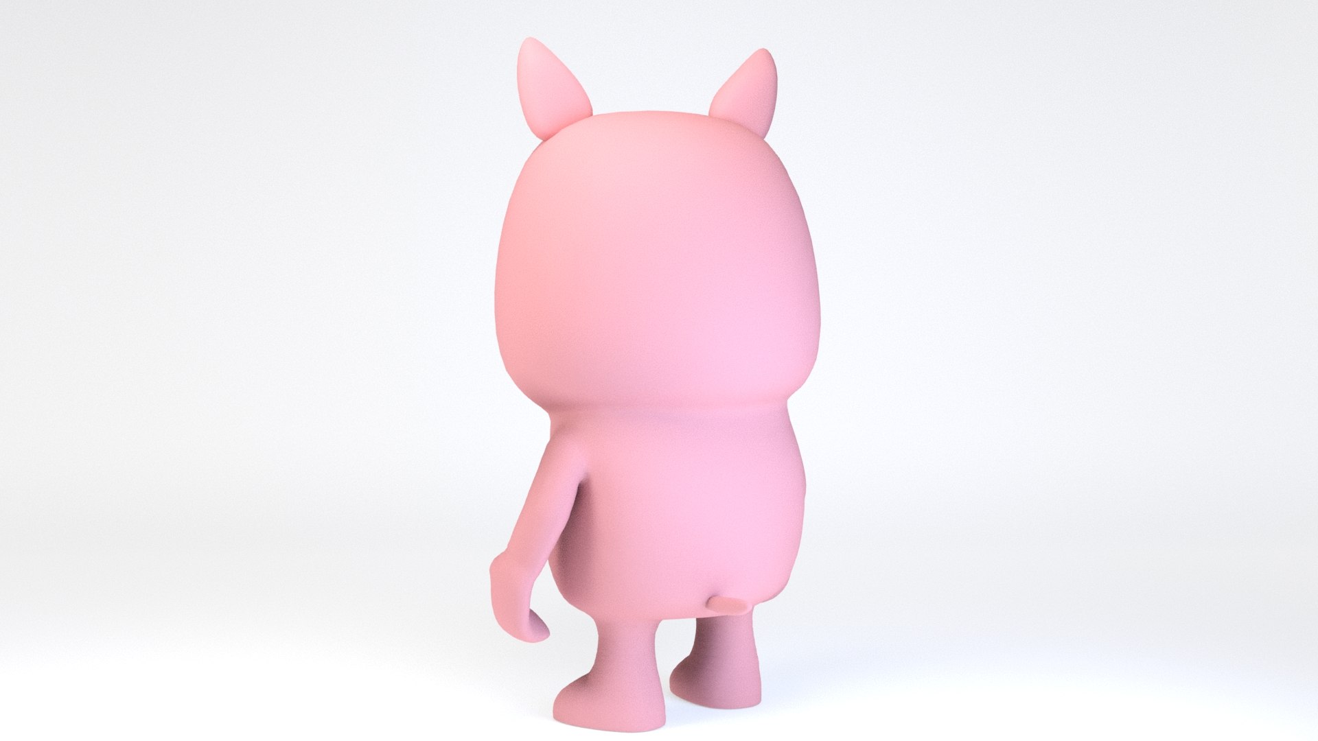 Cartoonish Humanoid Pig Character Model - TurboSquid 2251544
