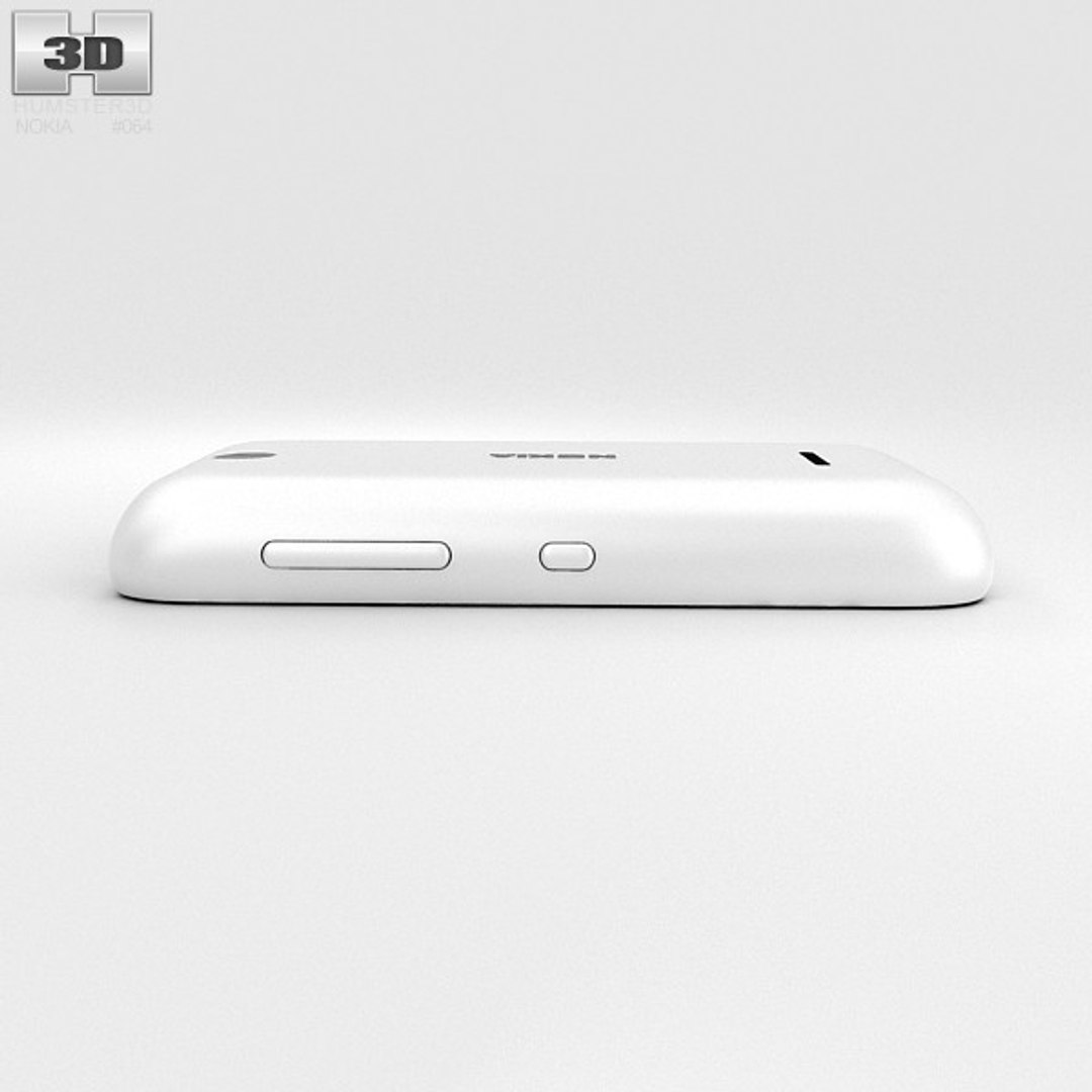 Nokia Asha 230 3d Model