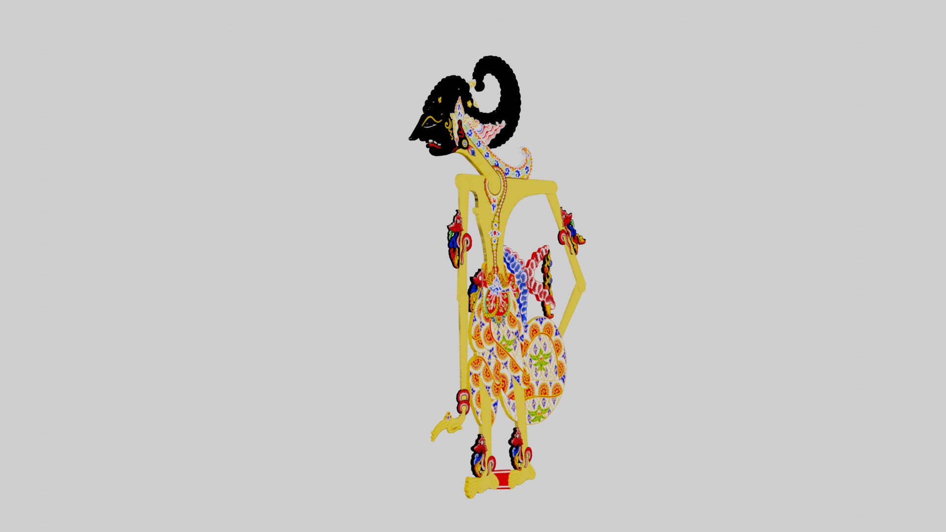 Collection Wayang Kulit Pandawa 5 3D - TurboSquid 2268507
