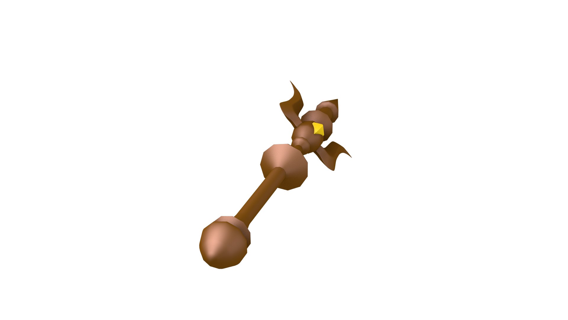 Cartoon Trident 3D Model - TurboSquid 1763400